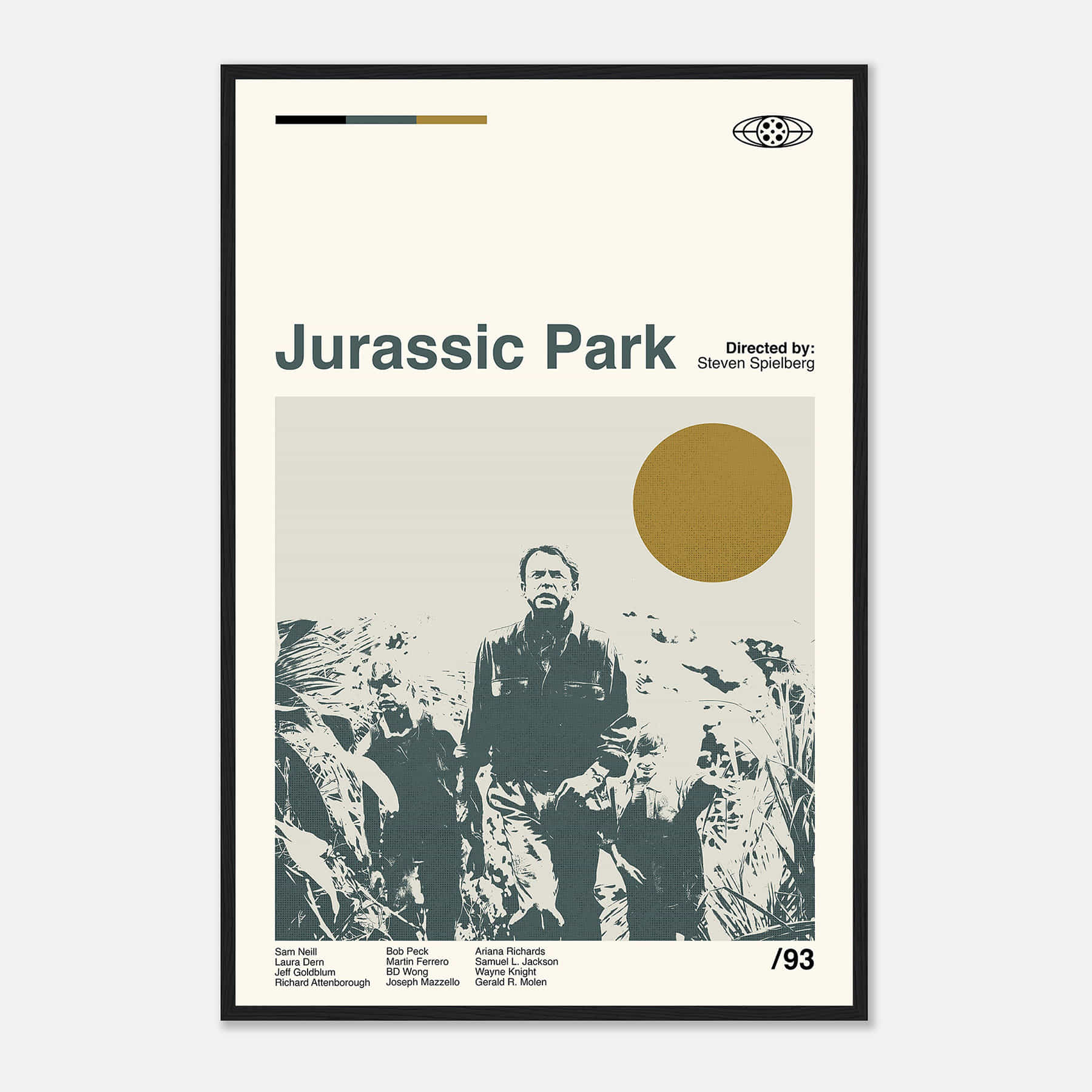 Jurassic Park Poster, Jurassic Park Print, Minimalist Movie - Citiesbox