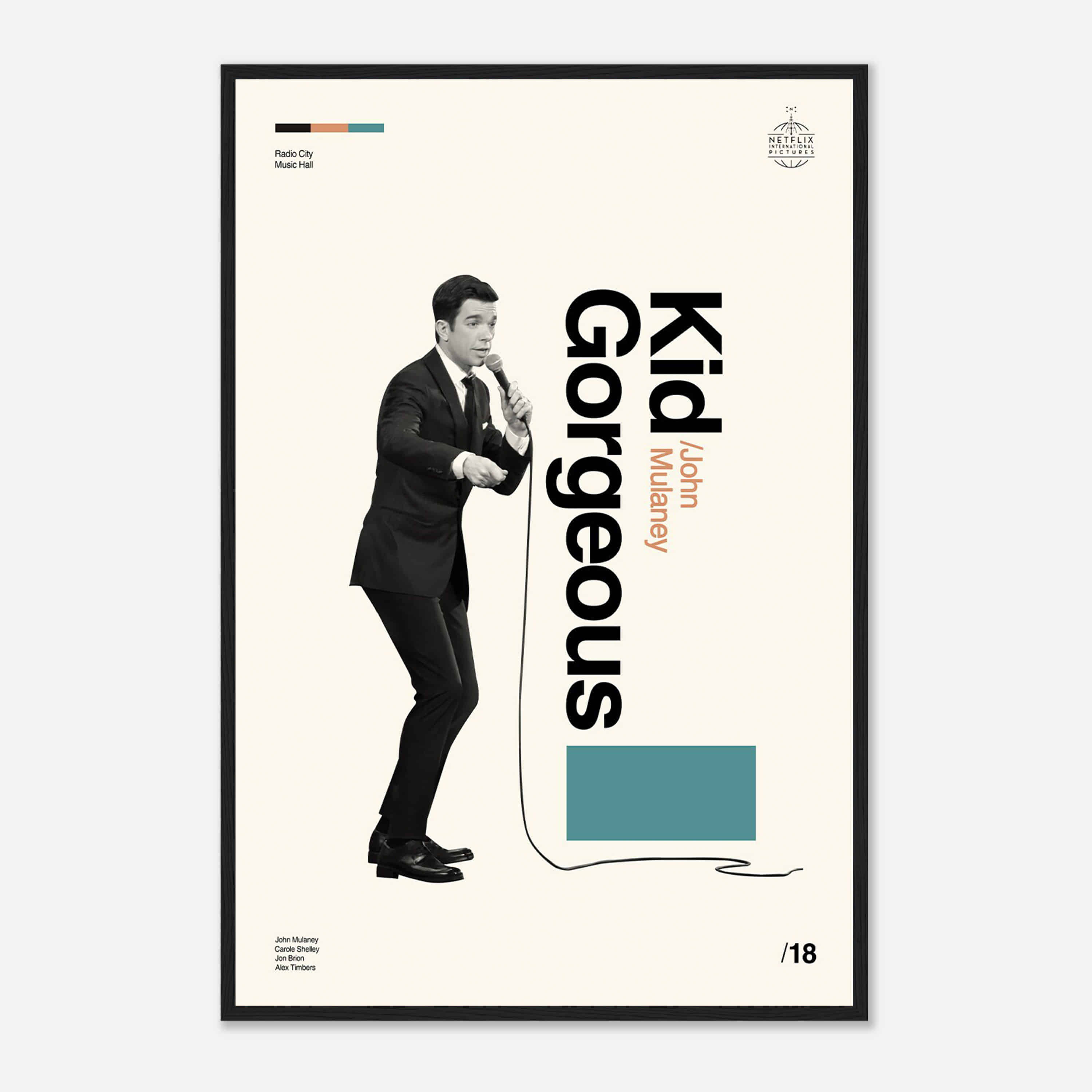Kid Gorgeous Poster, John Mulaey Movie, John Mulaey Film - Citiesbox