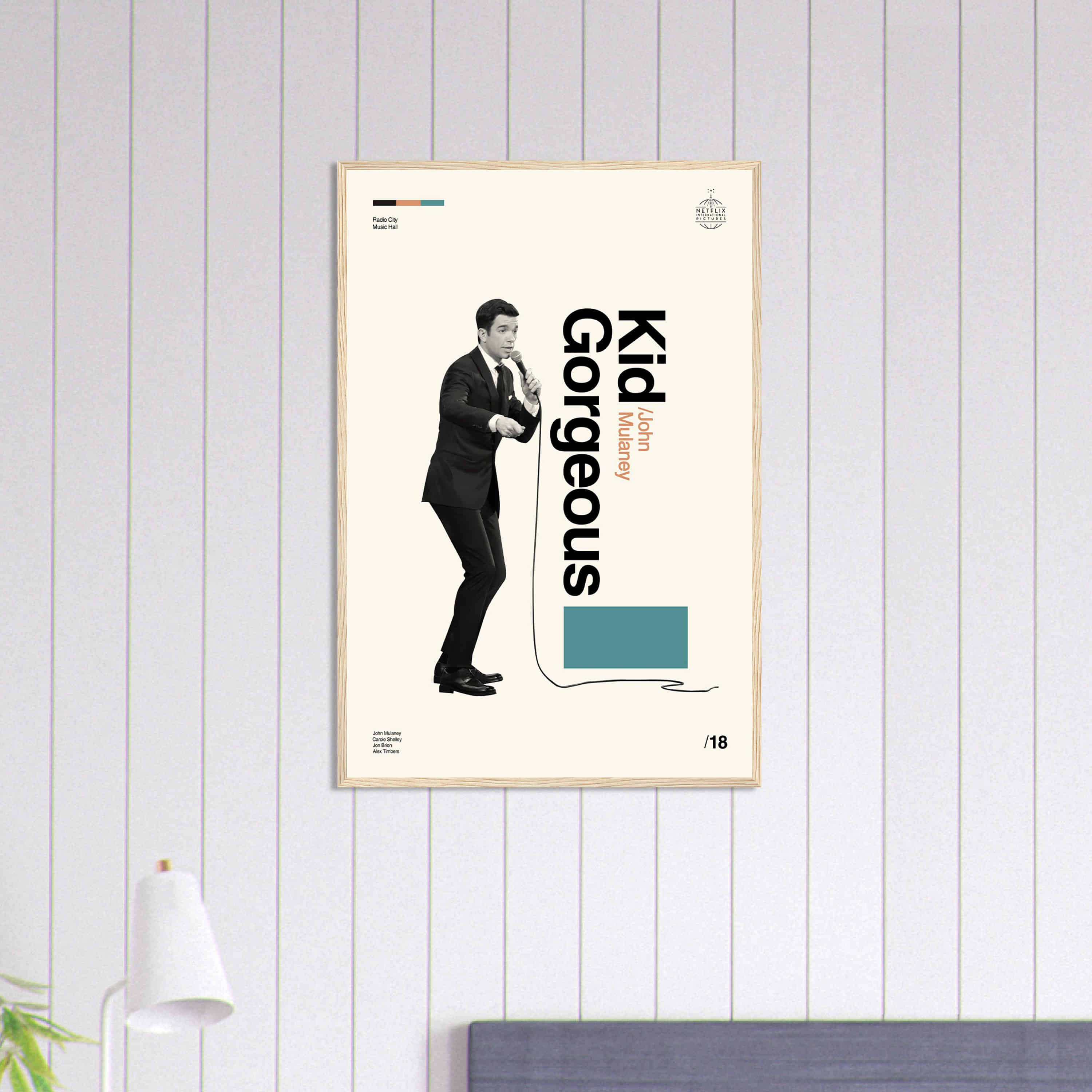 Kid Gorgeous Poster, John Mulaey Movie, John Mulaey Film - Citiesbox