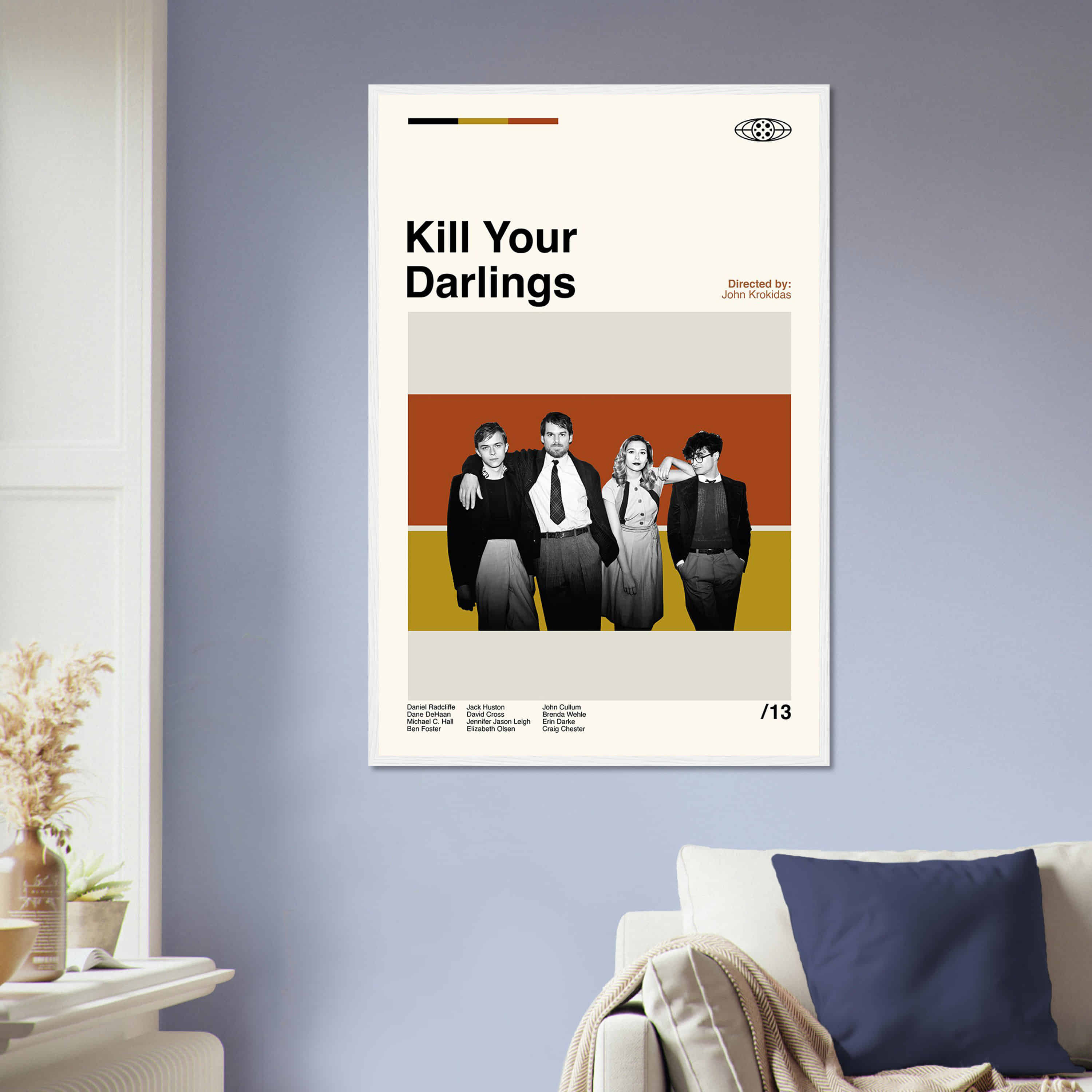 Kill Your Darlings Movie Poster, Kill Your Darlings Poster, Minimalist ...