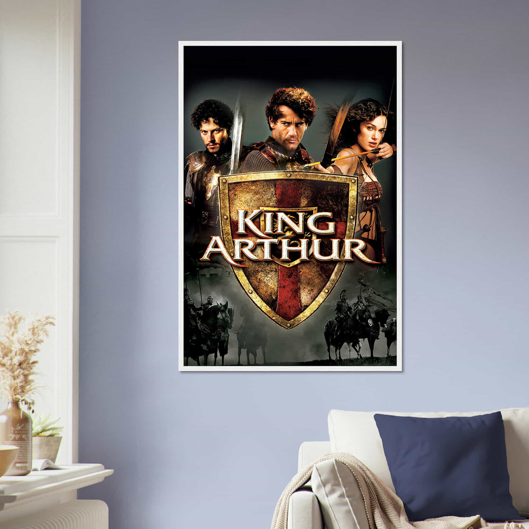King Arthur (2004) Movie Poster, King Arthur Vintage Movie Poster ...