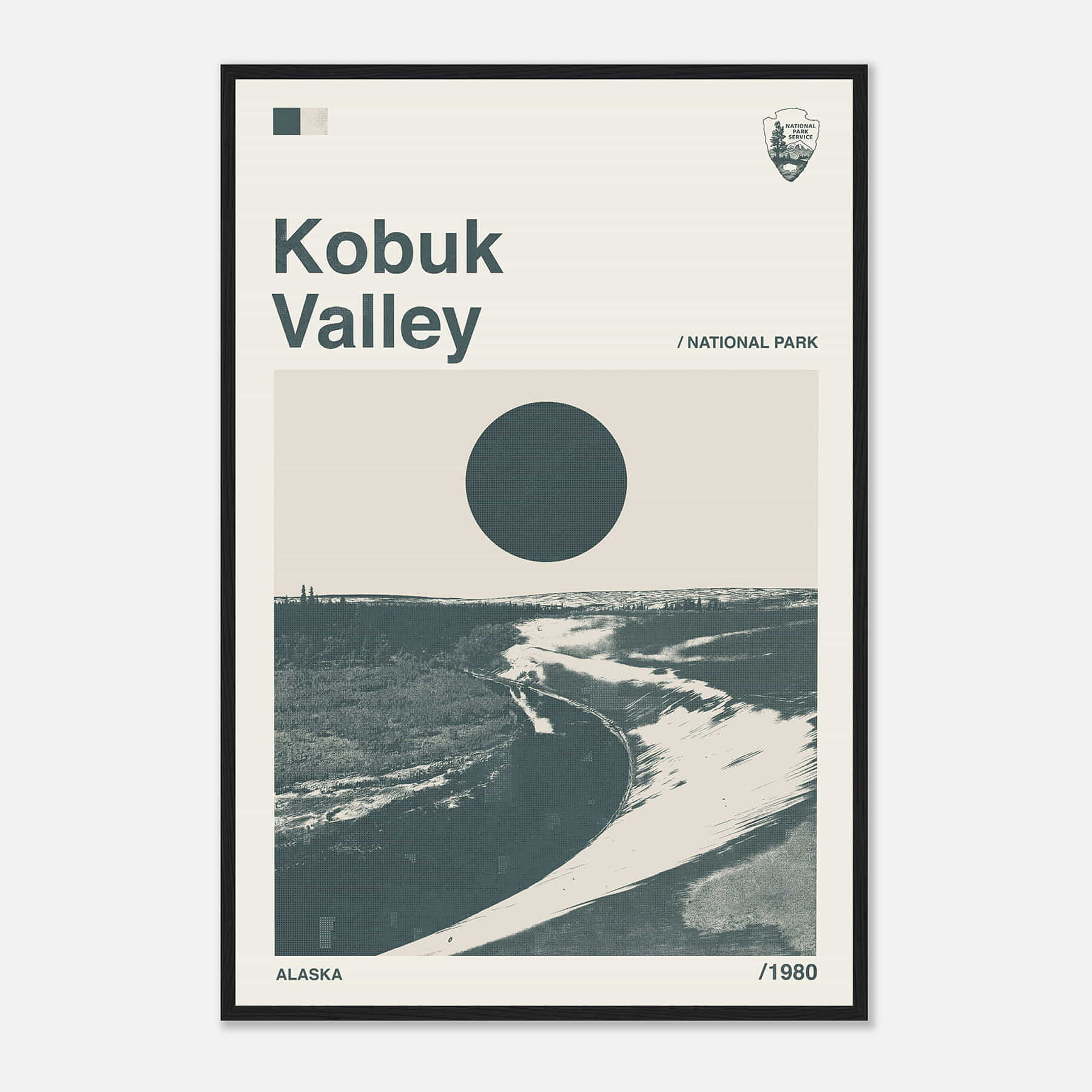 Kobuk Valley National Park Poster, Alaska Print, Art Print - Citiesbox
