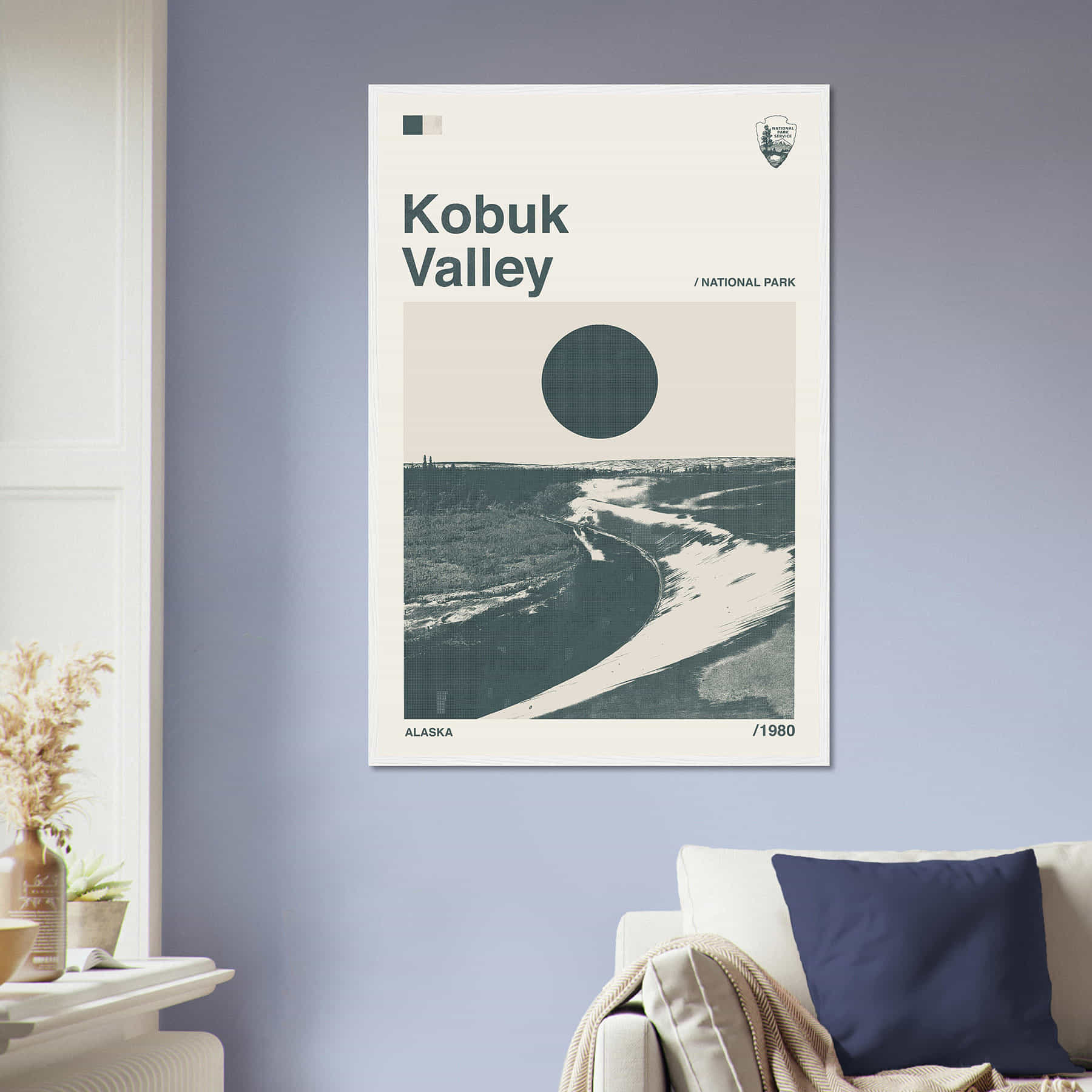 Kobuk Valley National Park Poster, Alaska Print, Art Print - Citiesbox