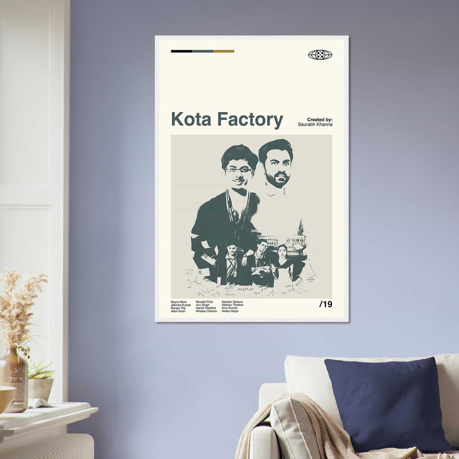 Kota Factory Poster, Kota Factory Art, Saurabh Khanna - Citiesbox