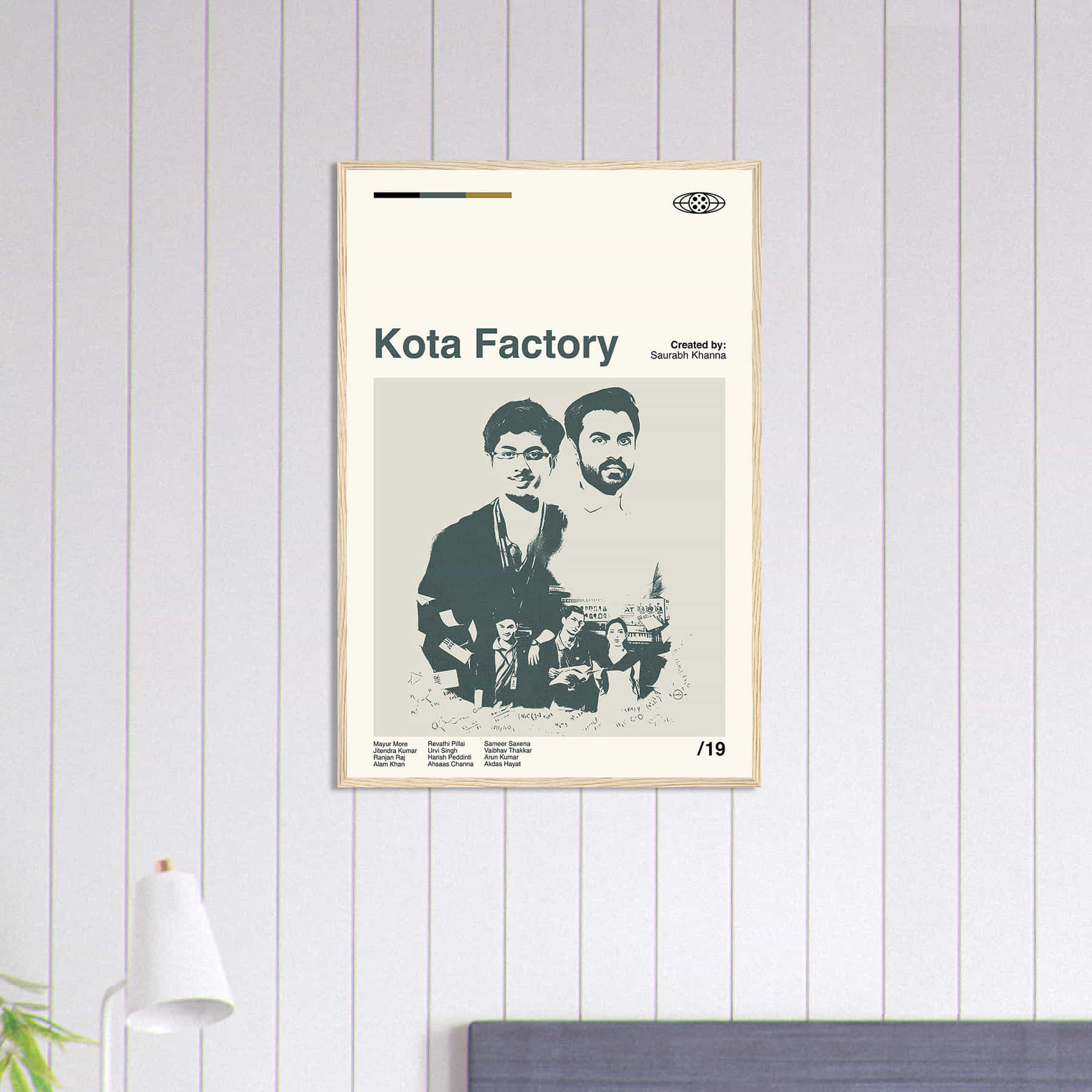 Kota Factory Poster, Kota Factory Art, Saurabh Khanna - Citiesbox