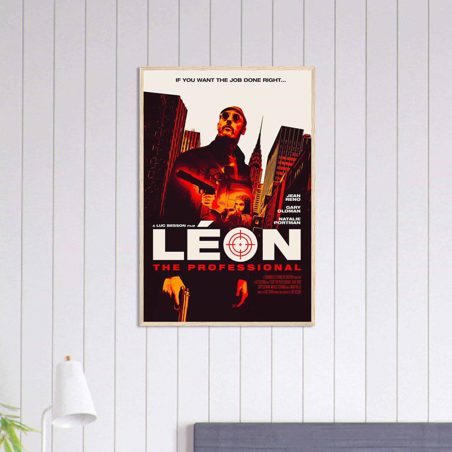 Léon The Professional Movie Poster, Classic Movie Léon The Professional ...