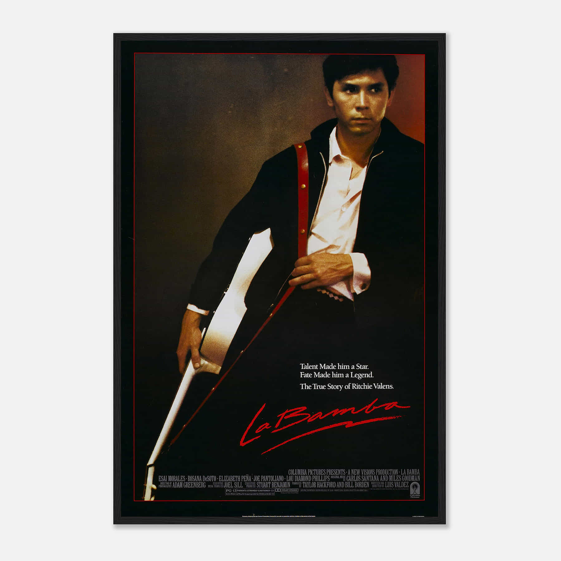 La Bamba (1987) Movie Poster, La Bamba Classic Movie Poster - Citiesbox