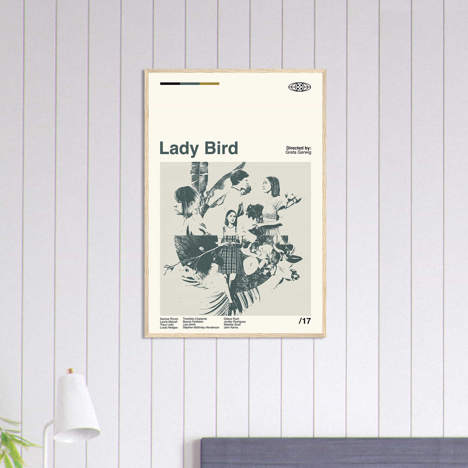 Lady Bird Poster, Lady Bird Print, Greta Gerwig Poster - Citiesbox