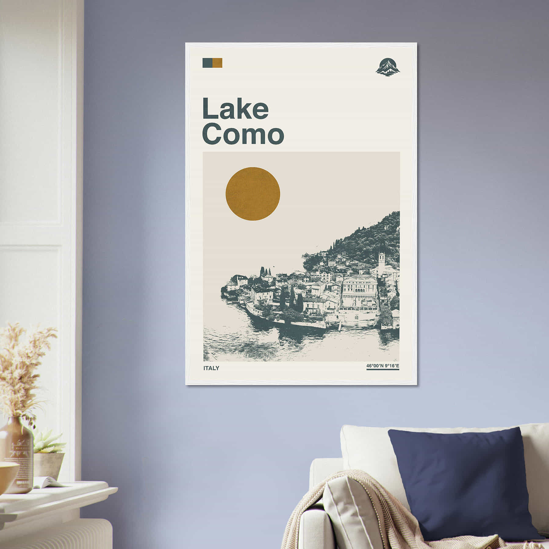 Lake Como Poster, Lake Como Art, Italy Travel Print - Citiesbox