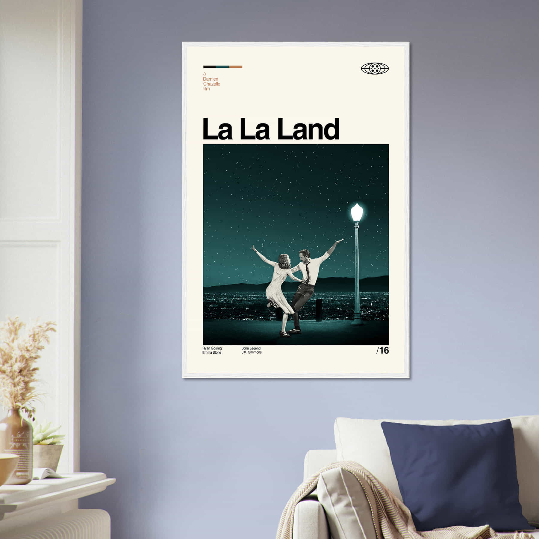 Lalaland Movie, Lalaland Poster, Minimalist Poster - Citiesbox