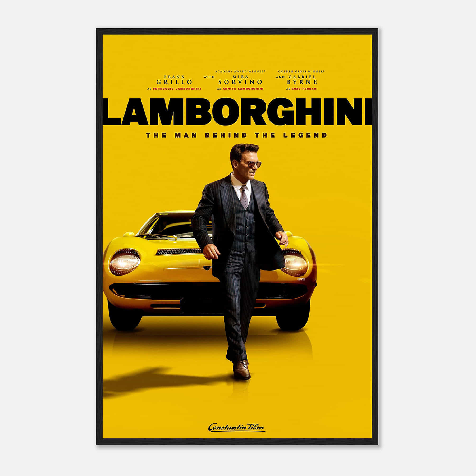 Lamborghini The Man Behind the Legend (2022) Movie Poster, Lamborghini ...