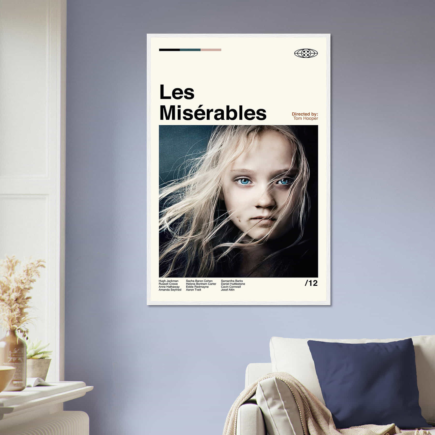 Les Misérables Poster, Tom Hooper, Minimalist Poster - Citiesbox