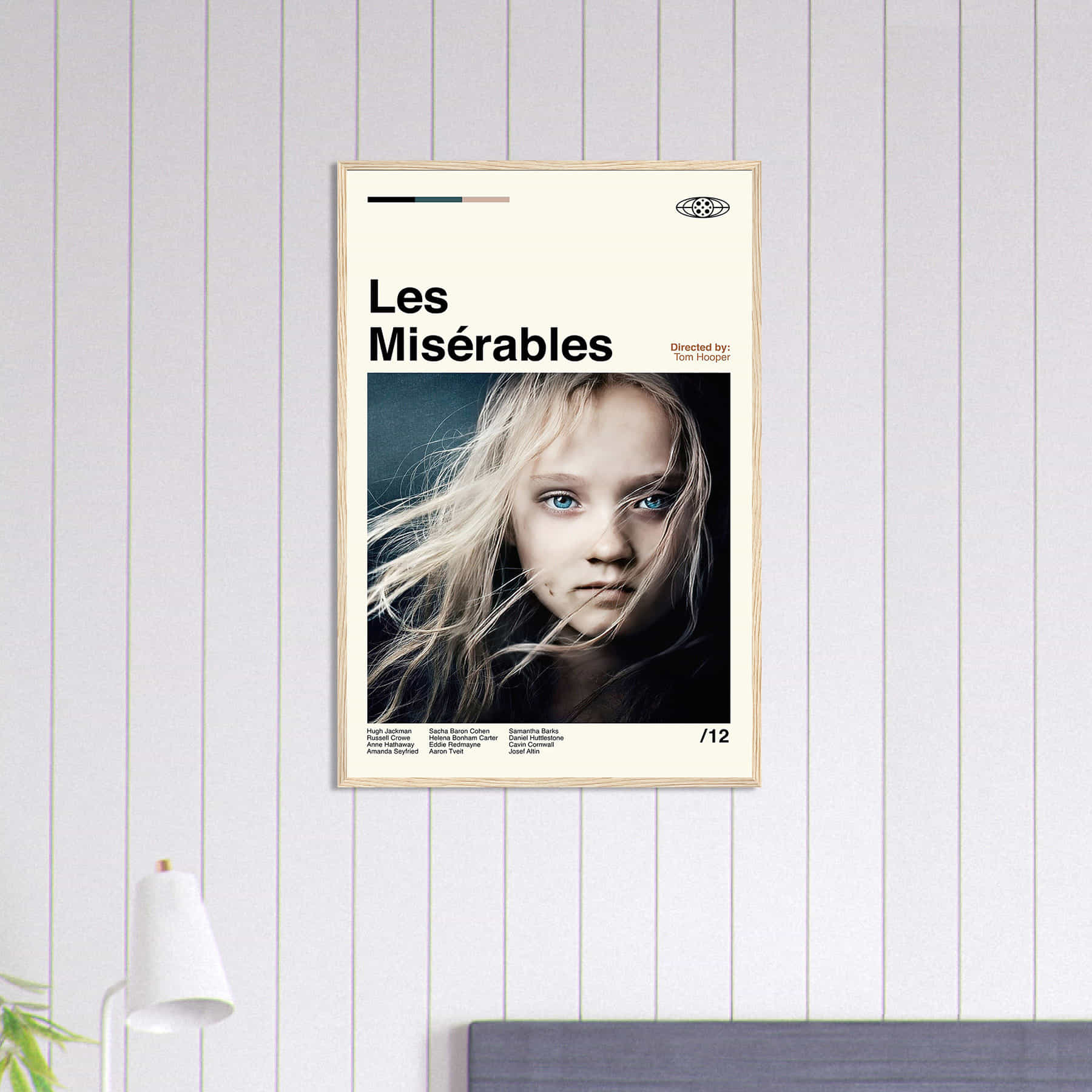 Les Misérables Poster, Tom Hooper, Minimalist Poster - Citiesbox