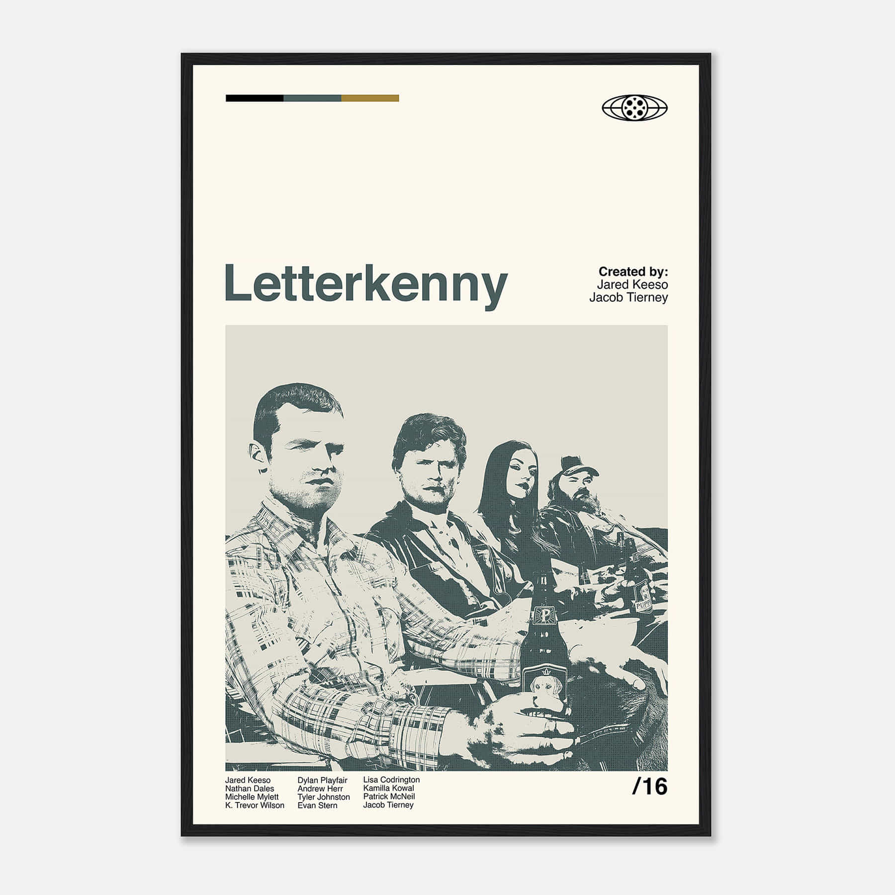 Letterkenny Poster, Jared Keeso Poster, Movie Poster - Citiesbox