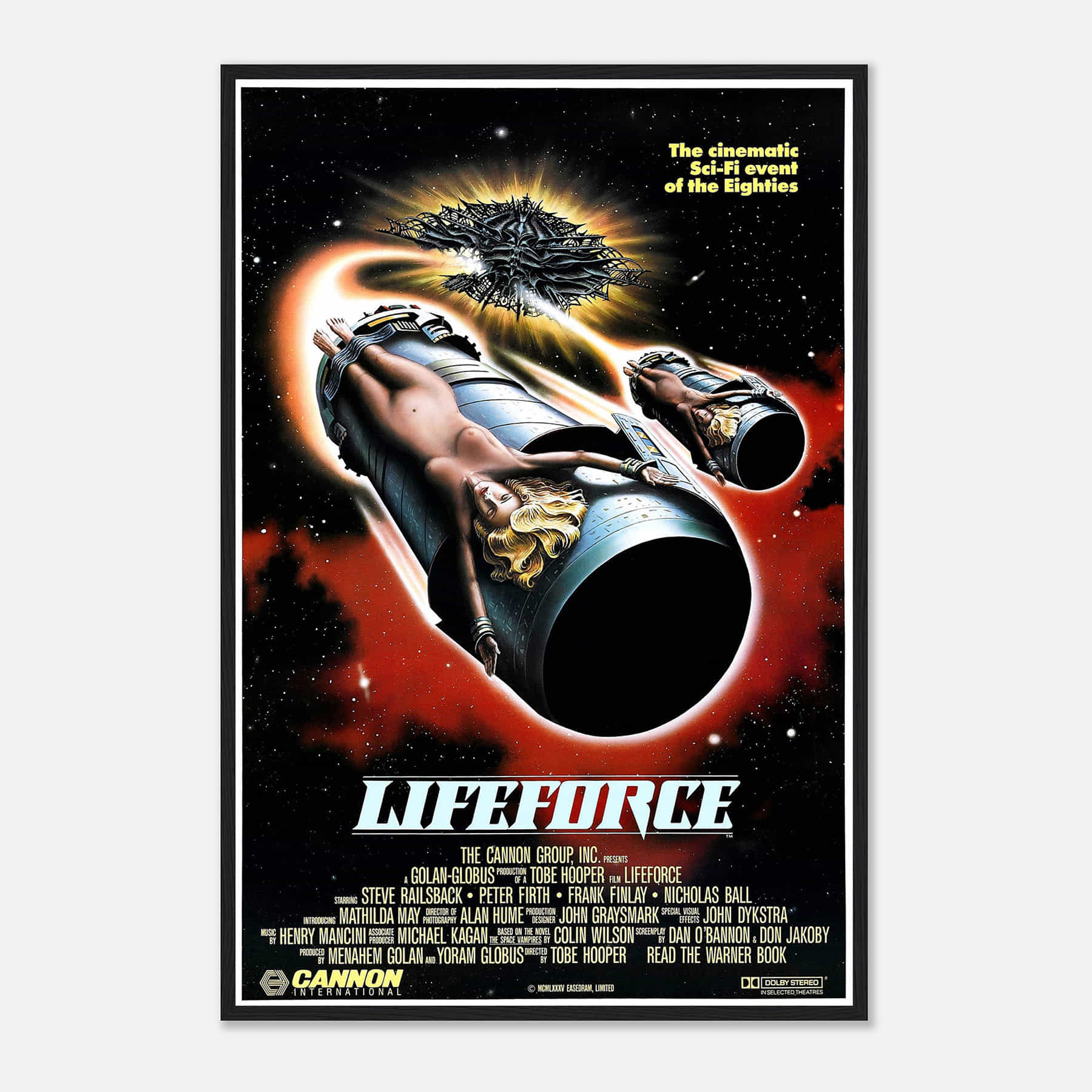 Lifeforce Movie Poster, Lifeforce (1985) Classic Movie Poster - Citiesbox
