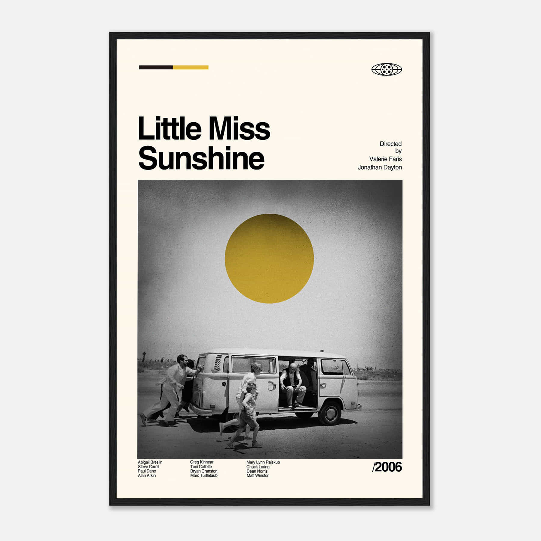 Little Miss Sunshine Poster, Little Miss Sunshine Art, Minimalist Art ...