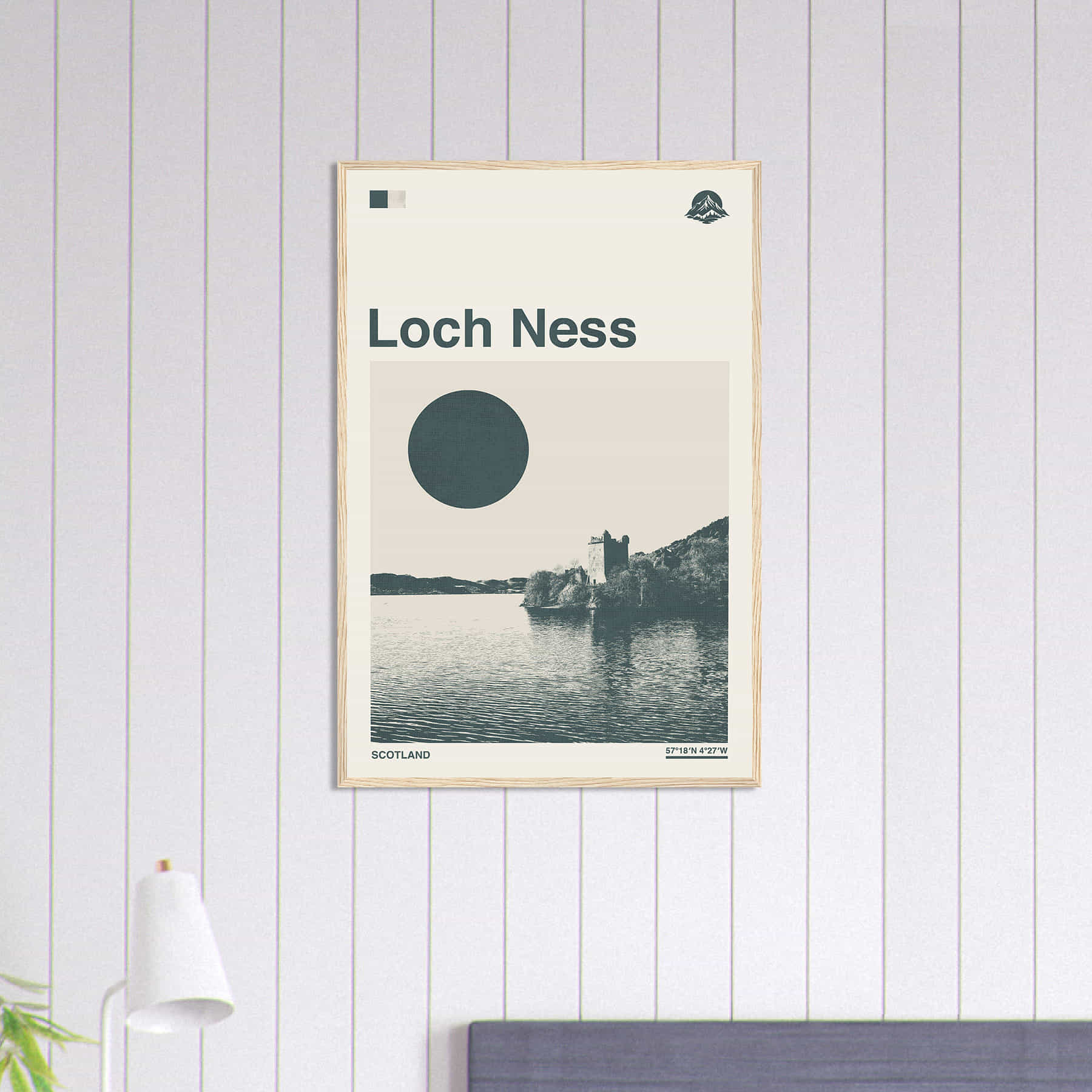 Loch Ness Travel Poster, Loch Ness Poster, Scotland Travel Wall Art ...