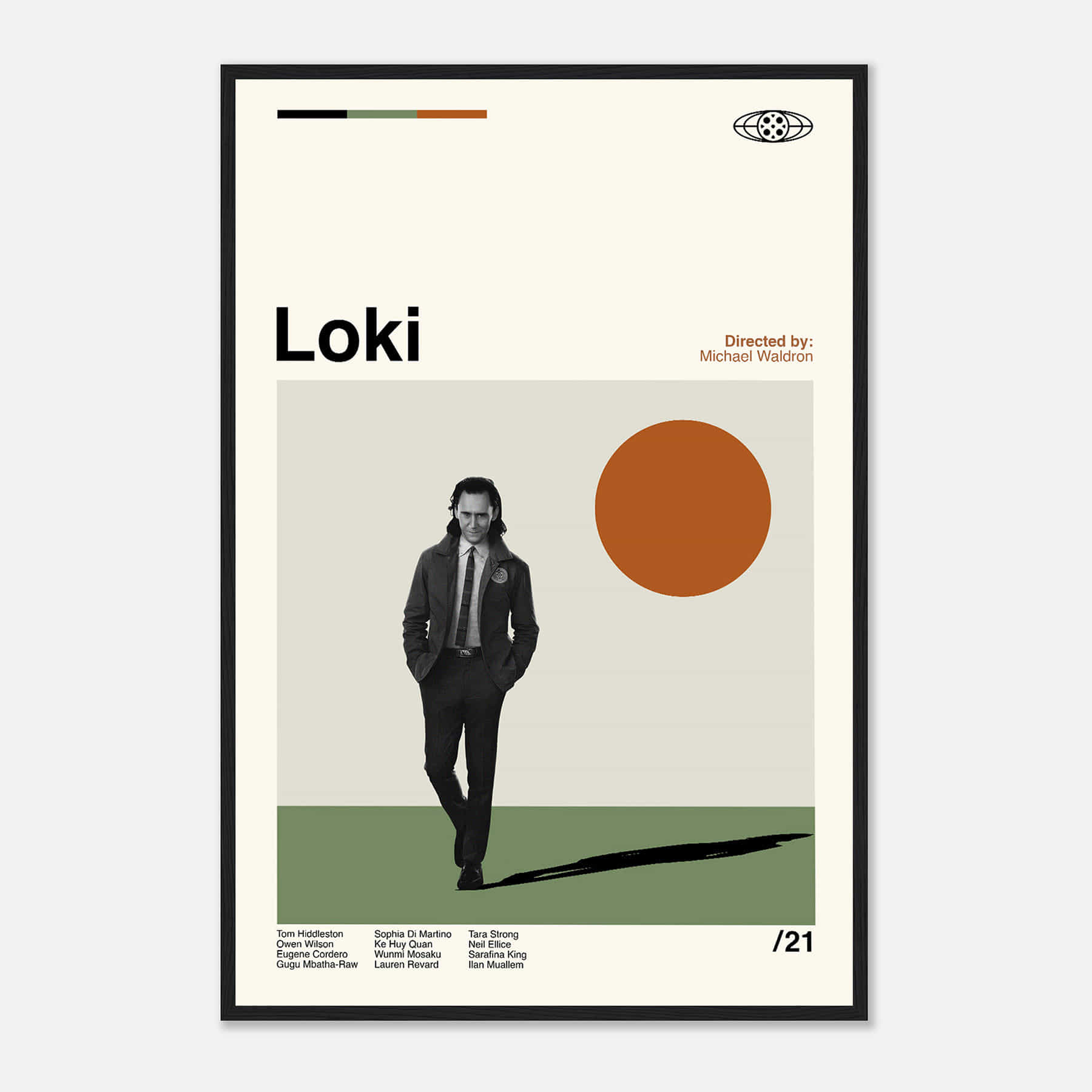 Loki Movie Poster, Michael Waldron, Movie Poster - Citiesbox
