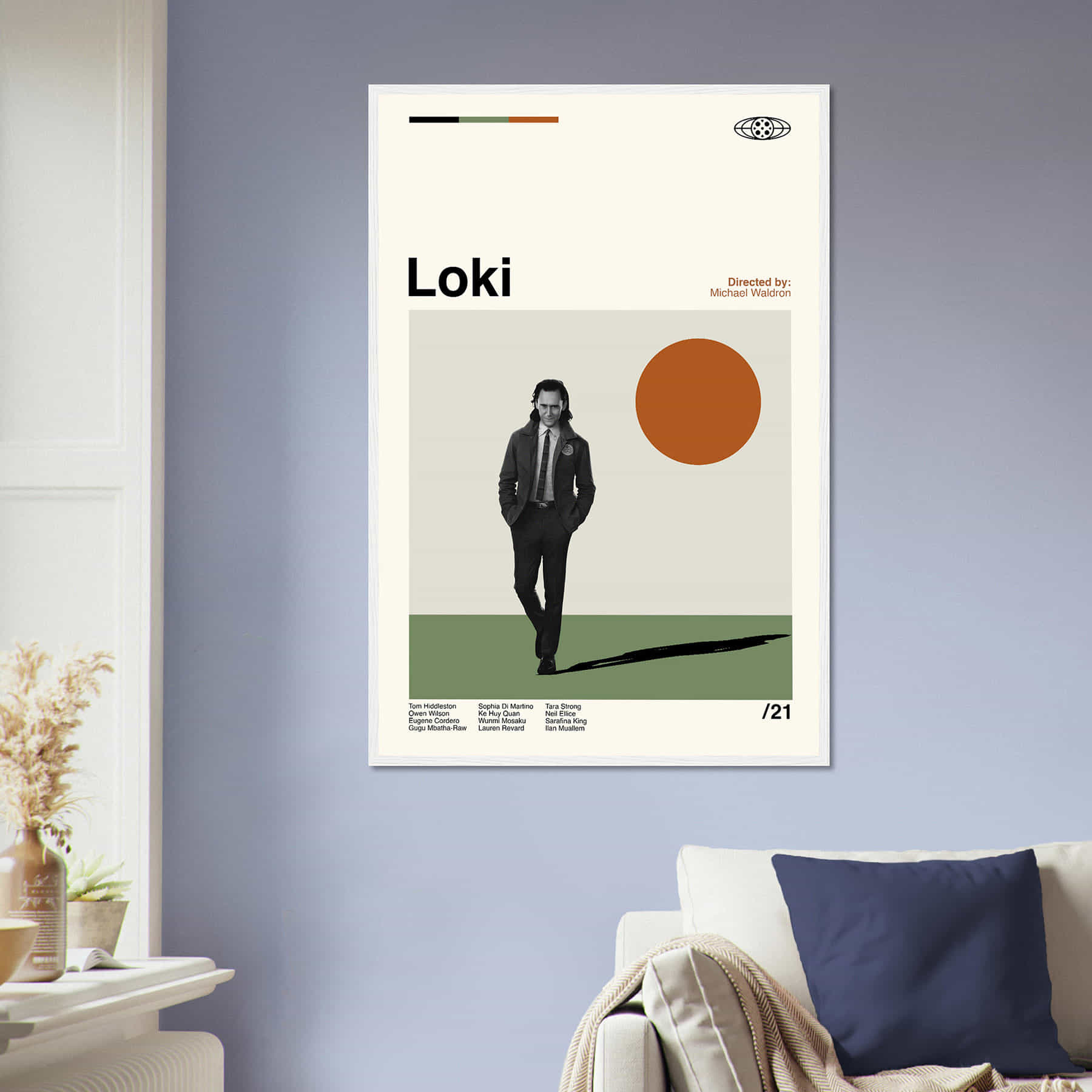 Loki Movie Poster, Michael Waldron, Movie Poster - Citiesbox