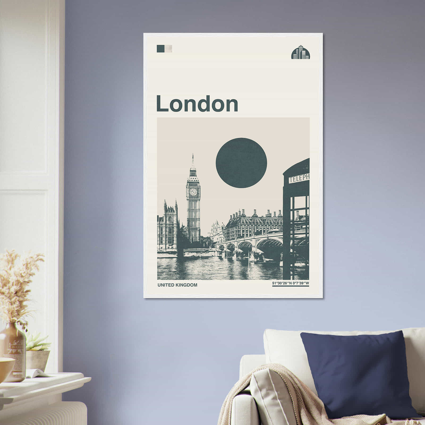 London Travel Poster, London Poster, London Travel Wall Art - Citiesbox