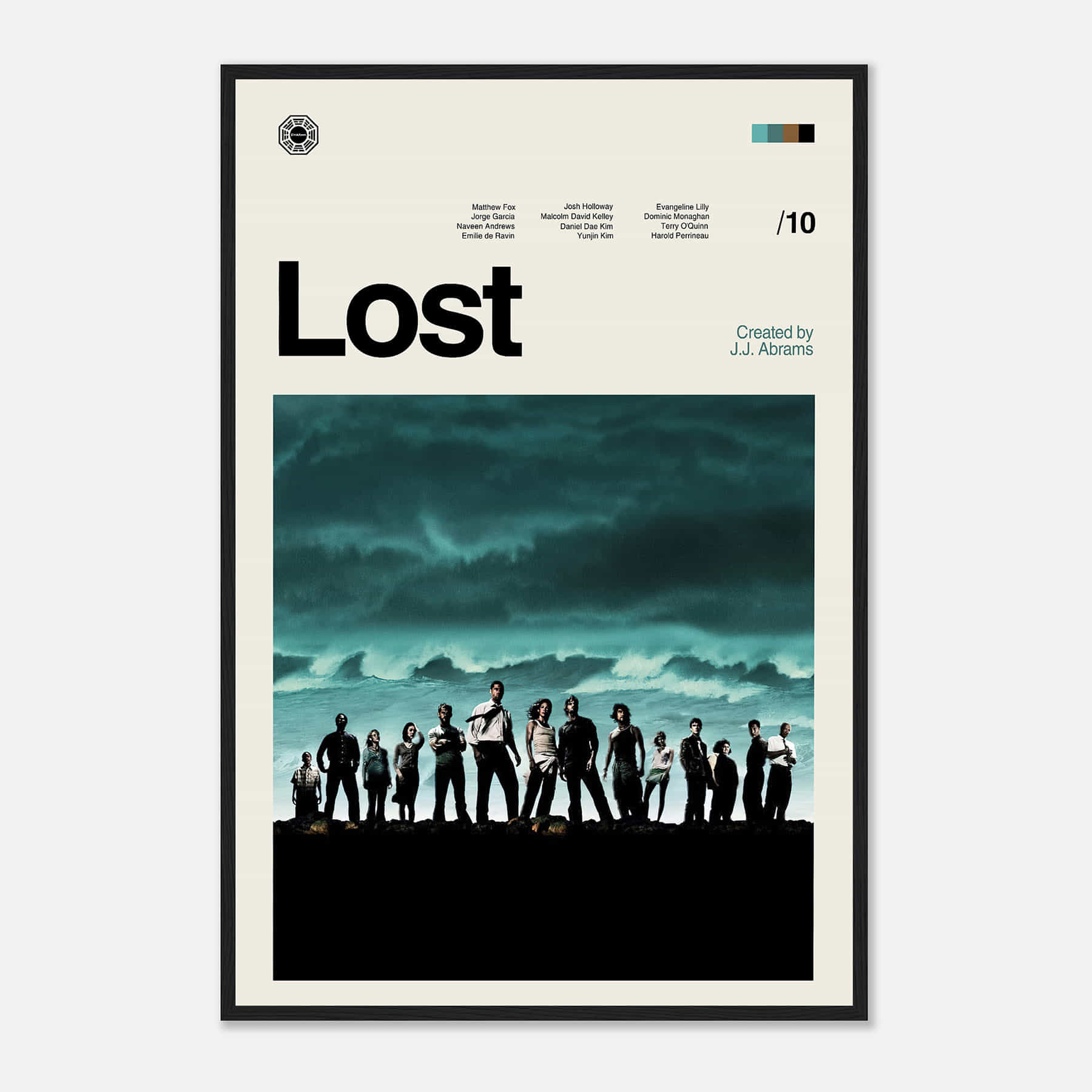 Lost Movie Poster, Lost Poster, Modern Poster DS2 - Citiesbox