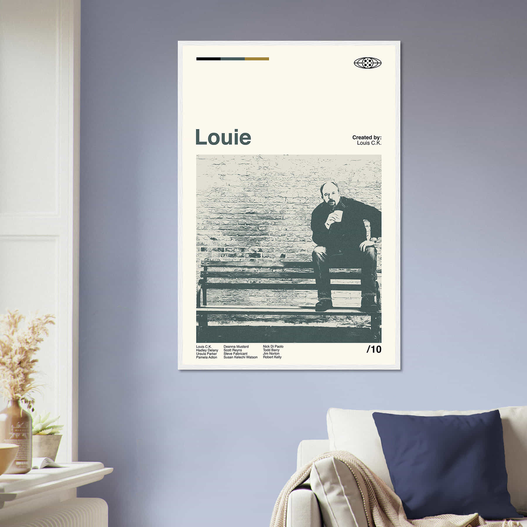 Louie Poster, Louie Print, Louis C.K Art - Citiesbox