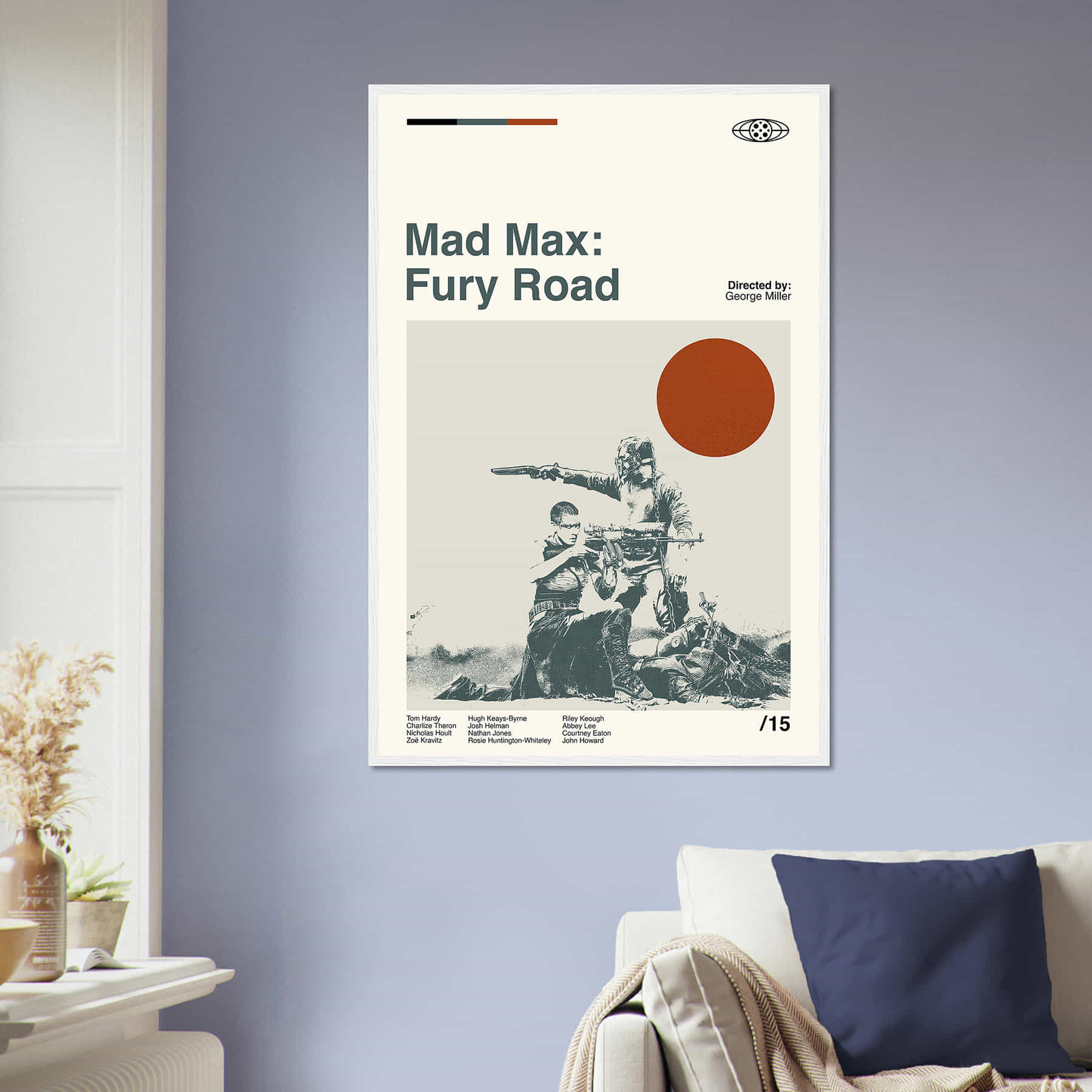 Mad Max Poster, Mad Max Print, Minimalist Movie - Citiesbox