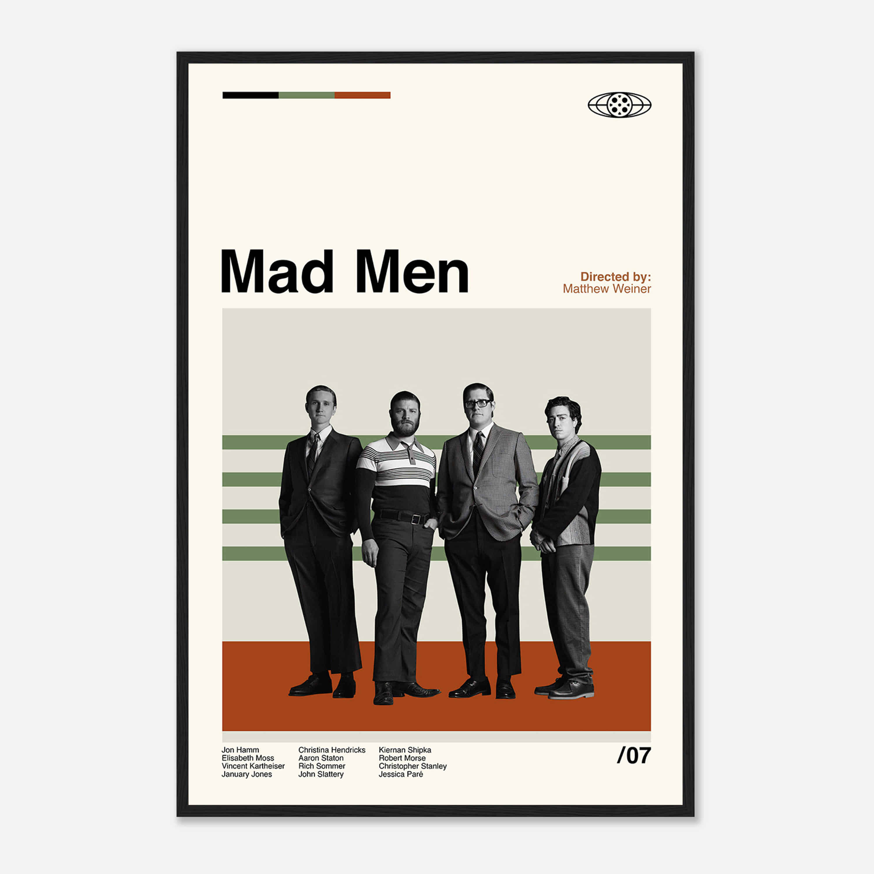 Mad Men Poster, Mad Men Movie, Matthew Weiner - Citiesbox