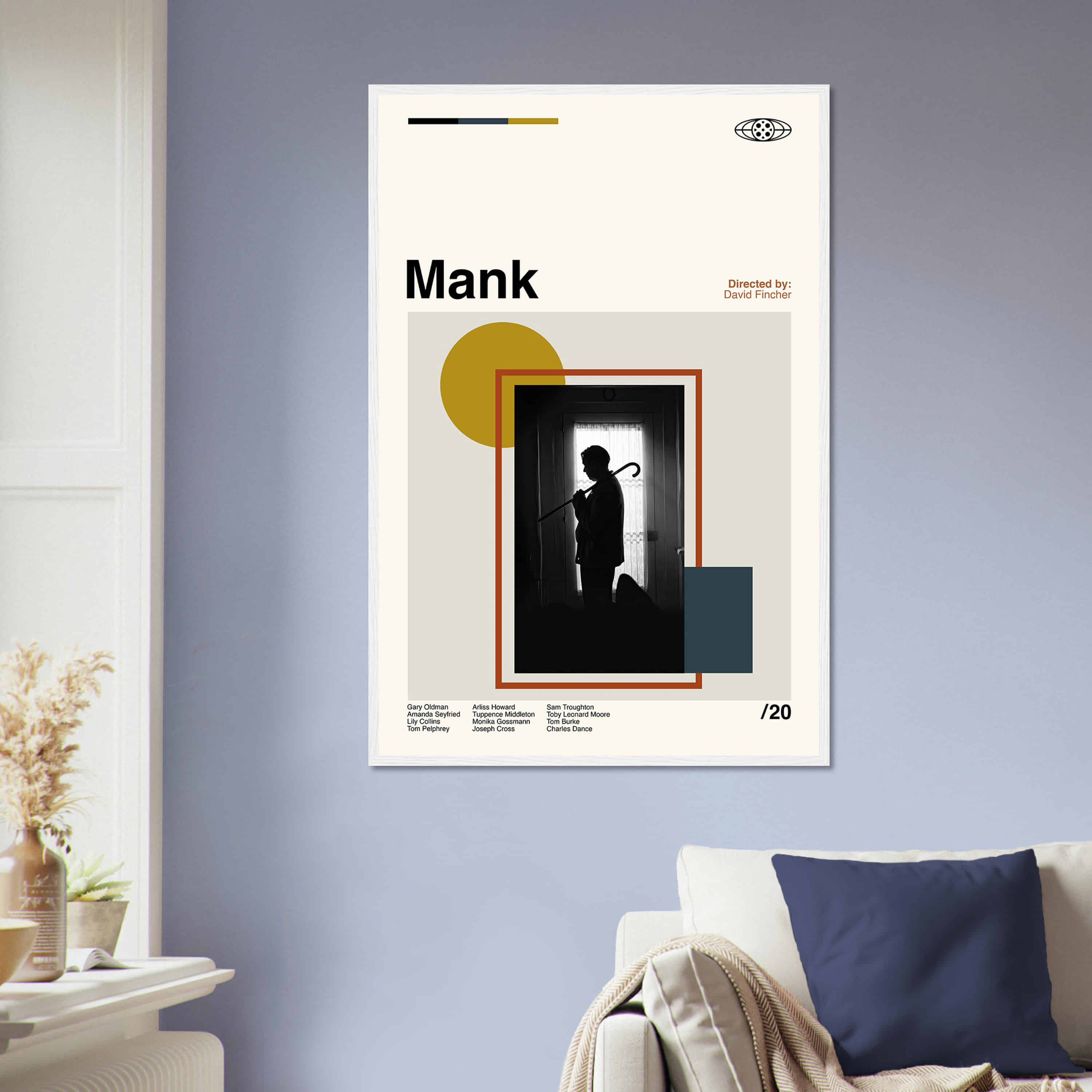 Mank Poster, Mank Movie Poster, Mank Print - Citiesbox