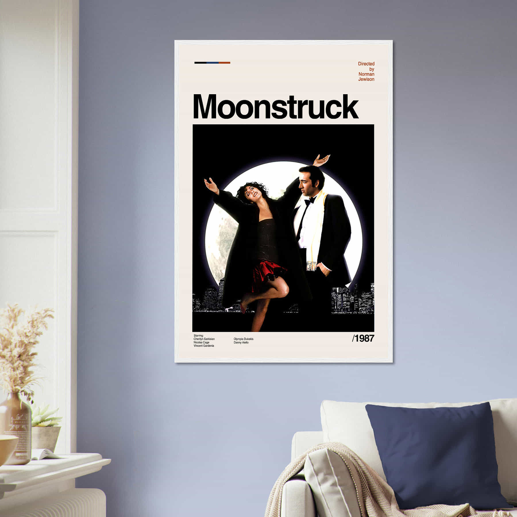 Moonstruck Movie Poster, Moonstruck Poster, Retro Movie Poster - Citiesbox