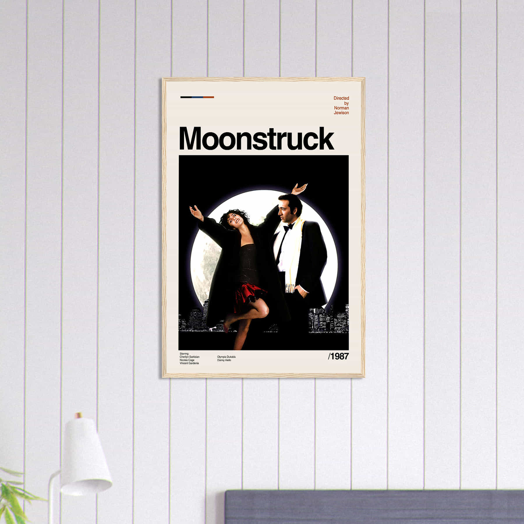 Moonstruck Movie Poster, Moonstruck Poster, Retro Movie Poster - Citiesbox