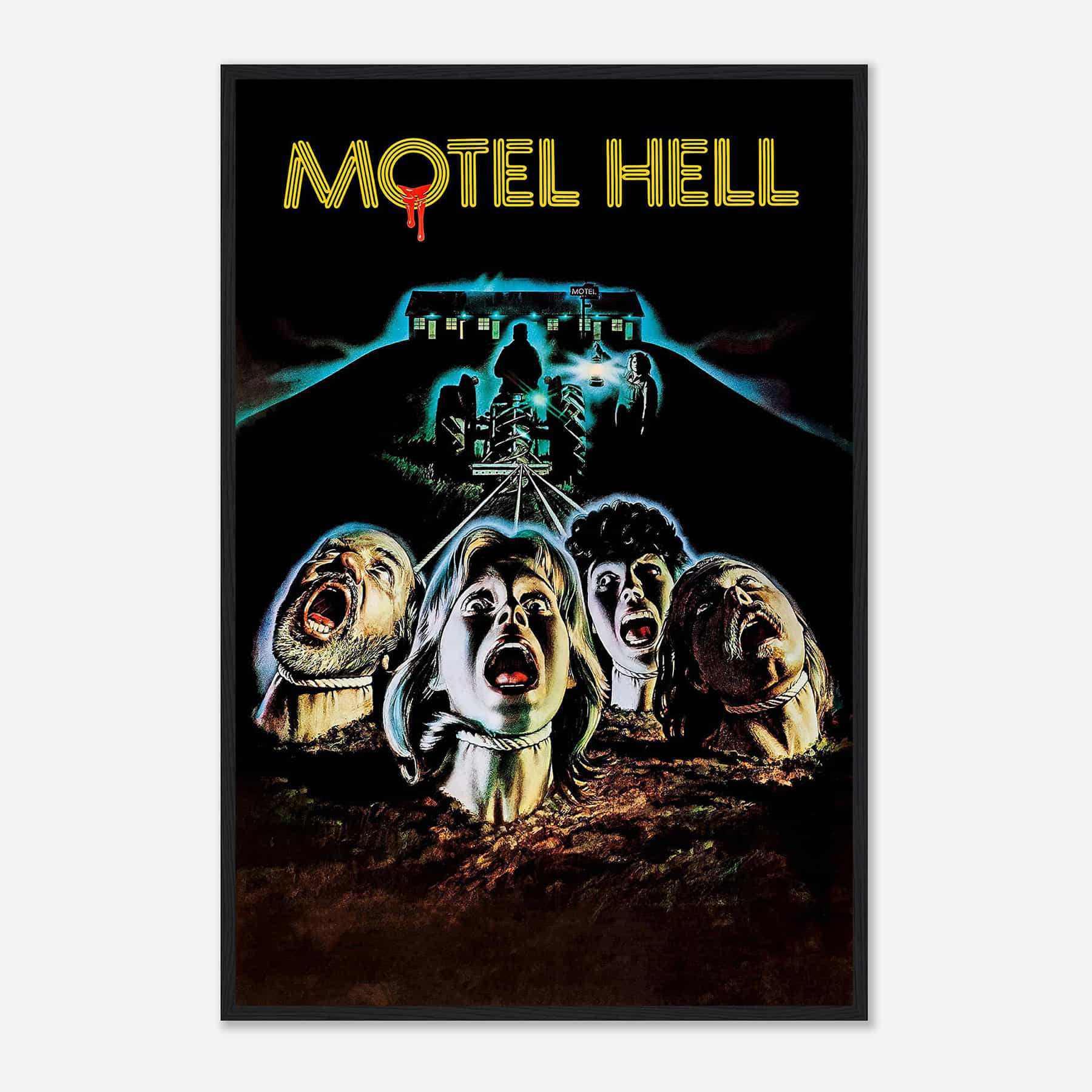 Motel Hell (1980) Poster, Motel Hell Classic Vintage Movie Poster ...