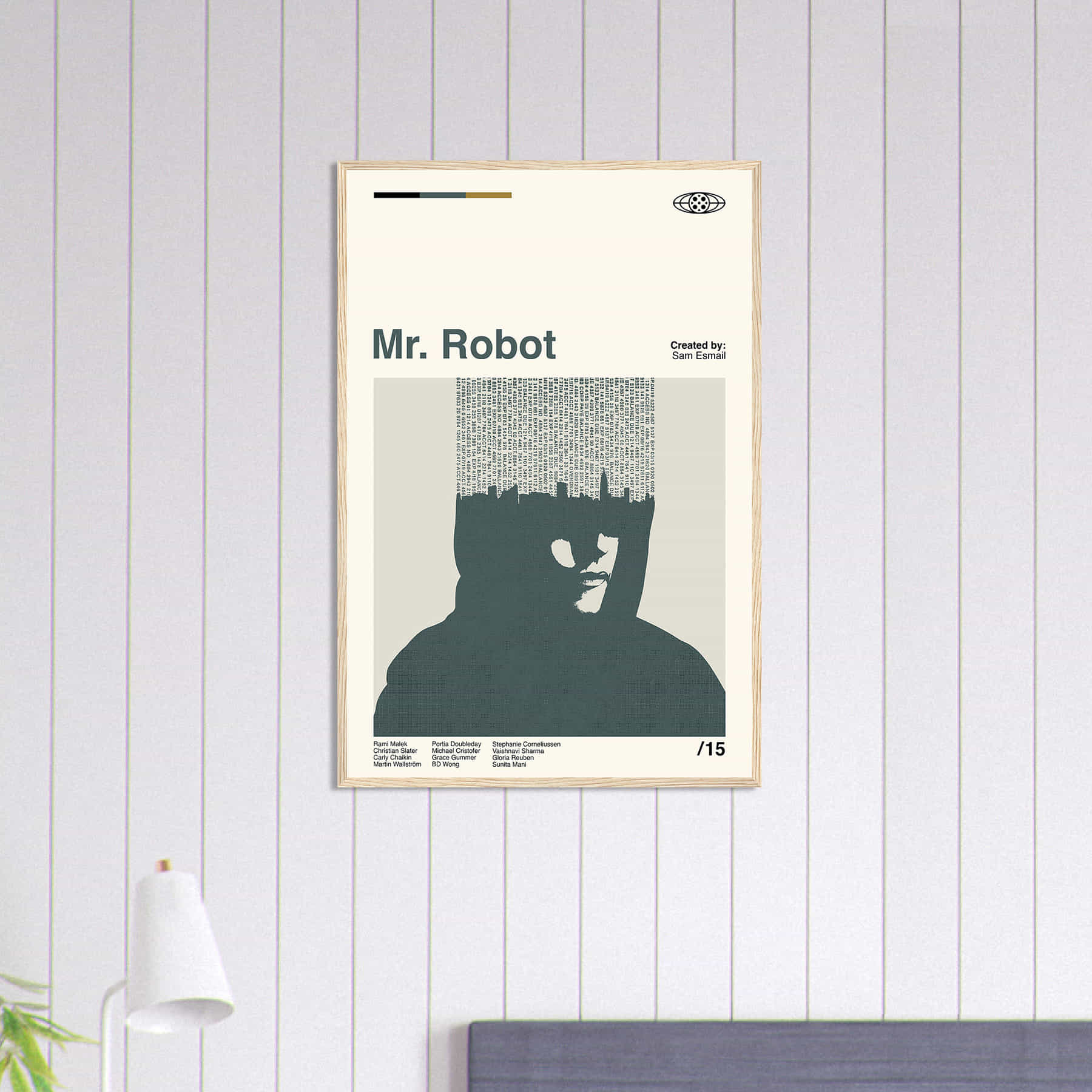 Mr. Robot Poster, Mr Robot Print, Mr Robot Art - Citiesbox