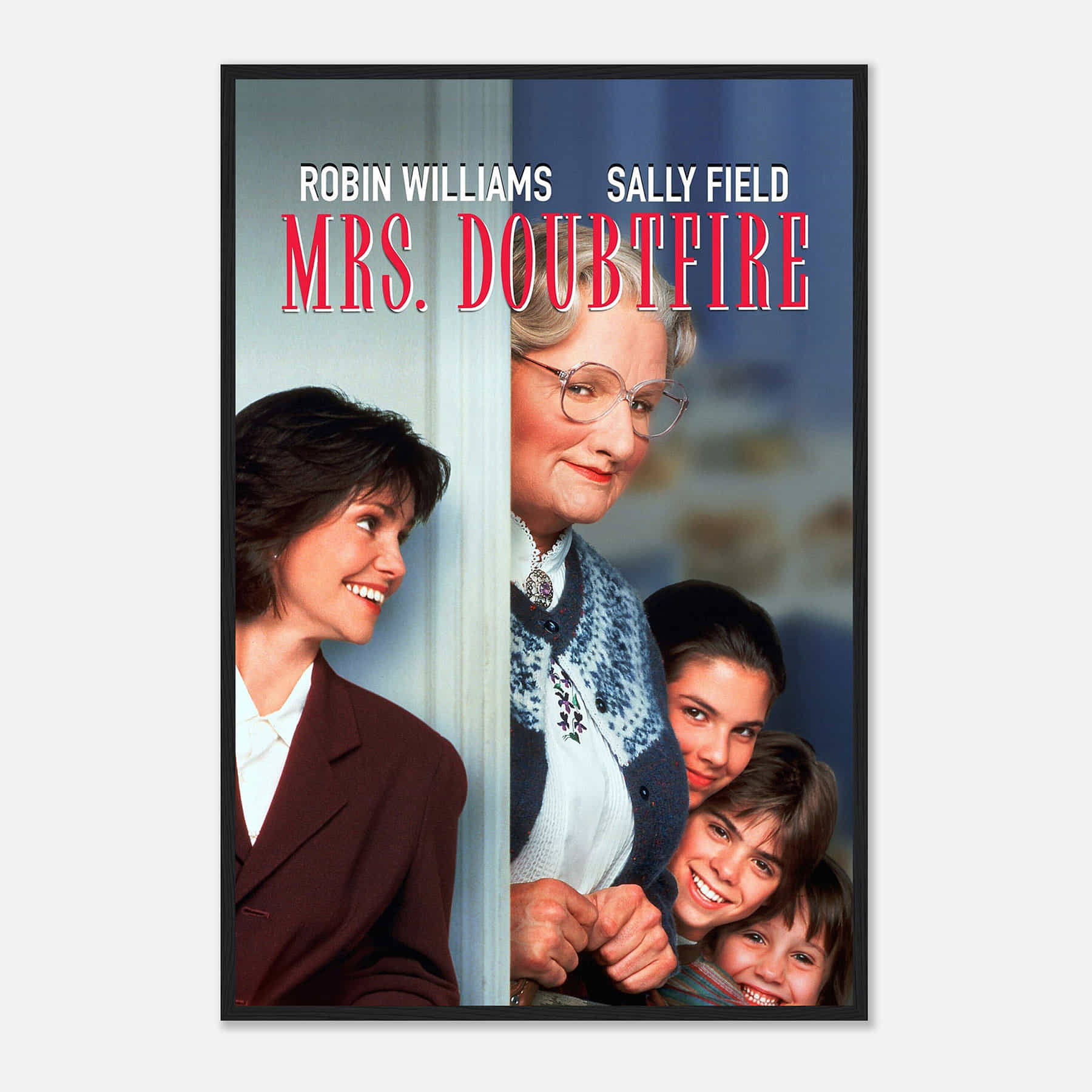 Mrs. Doubtfire Movie Poster, Mrs. Doubtfire (1993) Classic Vintage ...