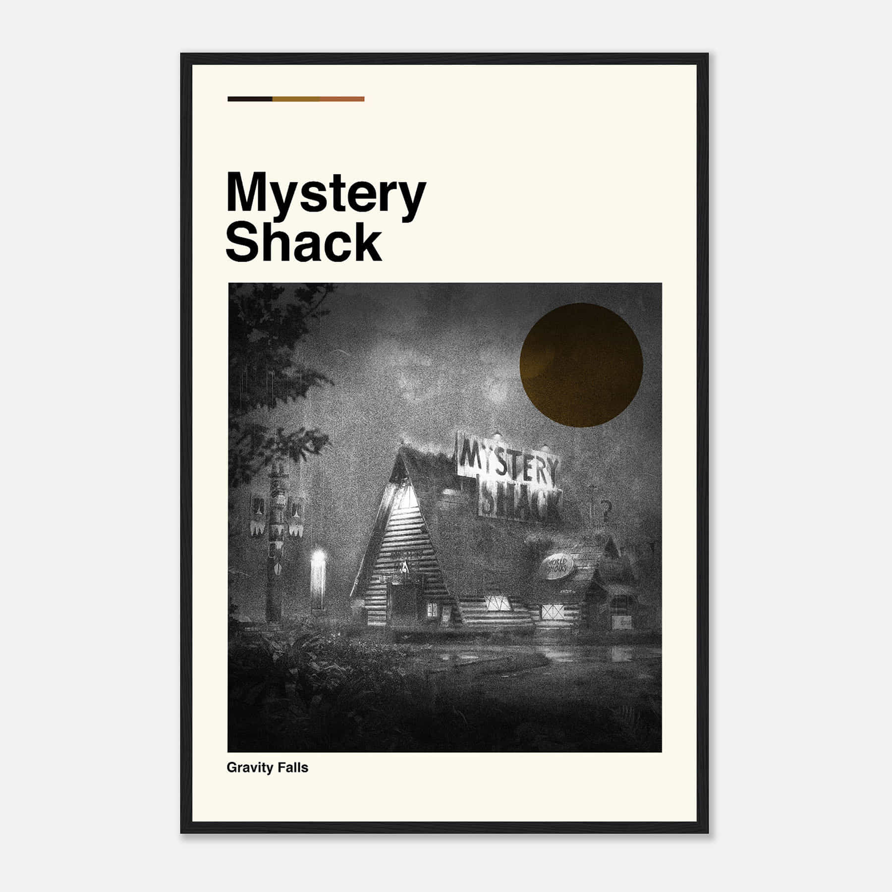 Mystery Shack Movie Poster, Mystery Shack Poster, Gravity Falls - Citiesbox