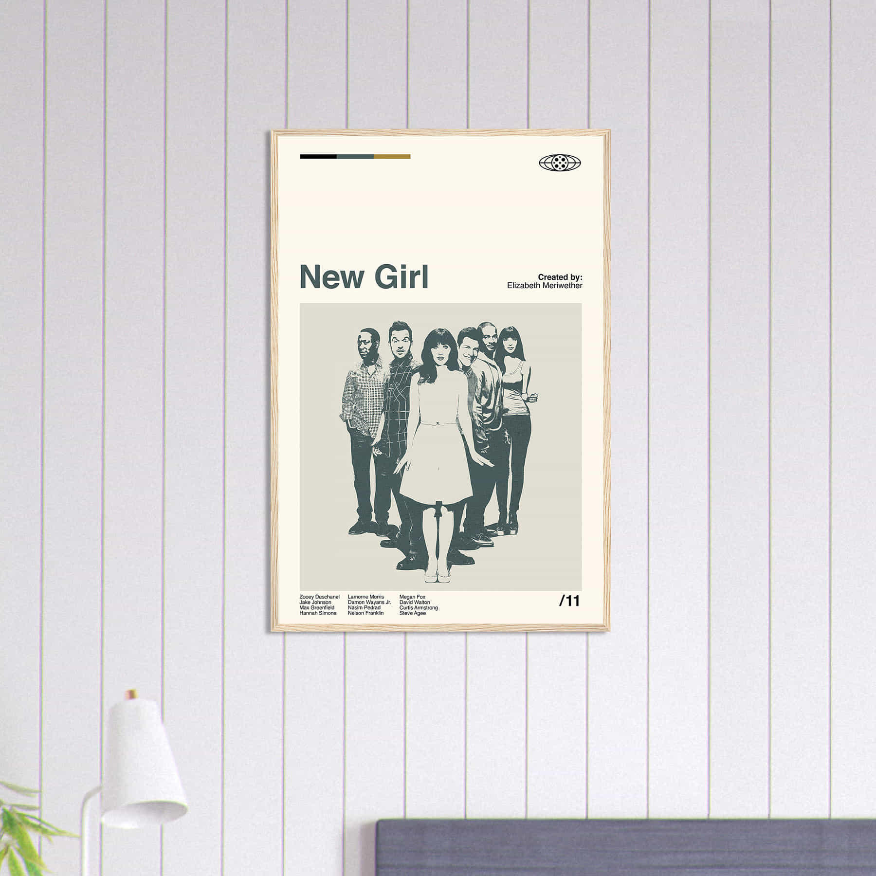 New Girl Poster, New Girl Print, Custom Poster - Citiesbox