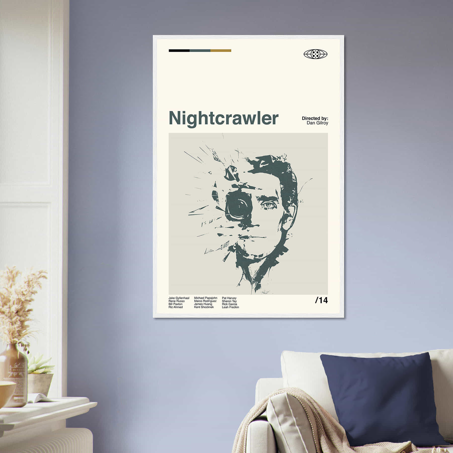Nightcrawler Movie Poster, Nightcrawler Print, Minimalist Poster ...