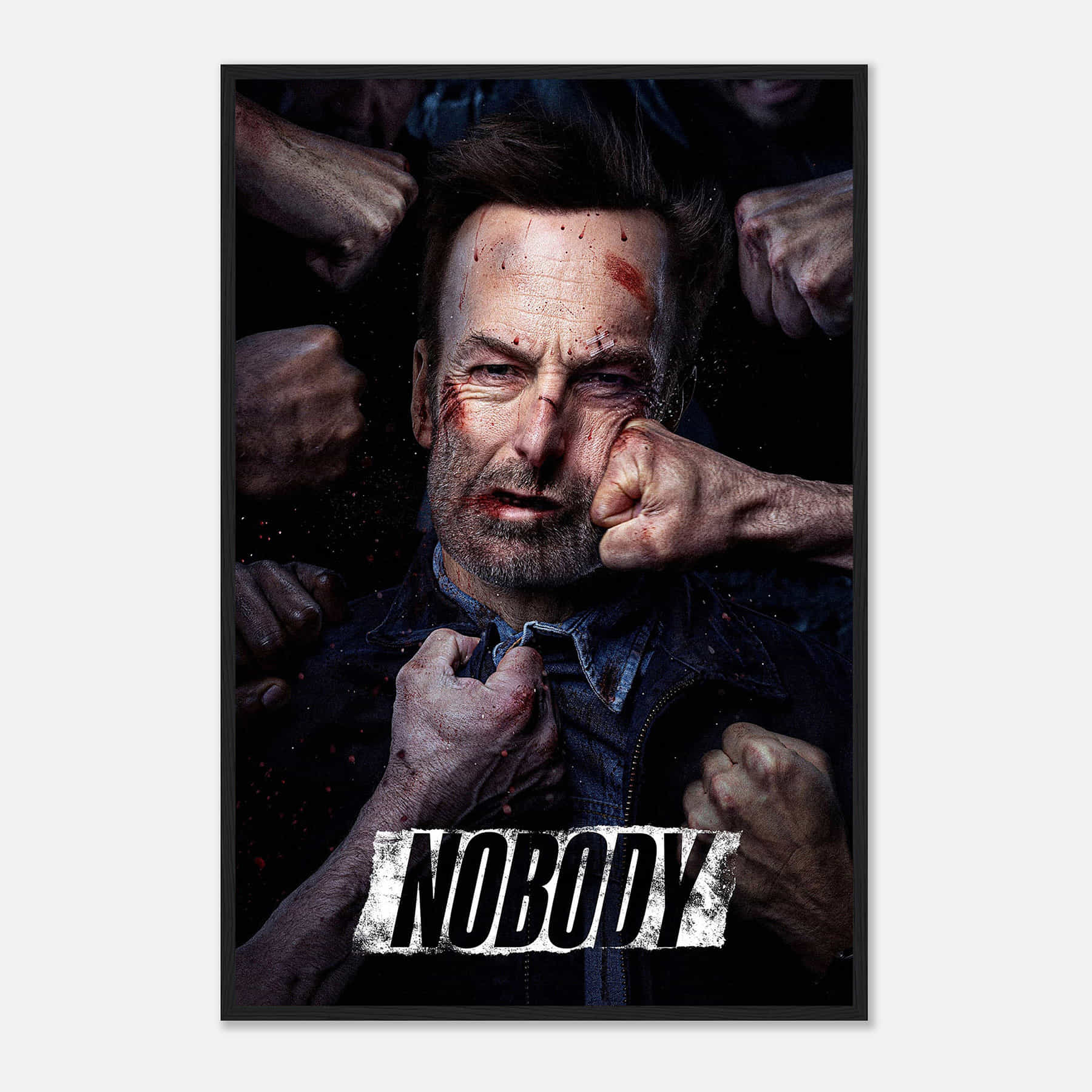 Nobody (2021) Movie Poster, Nobody Classic Movie Poster - Citiesbox