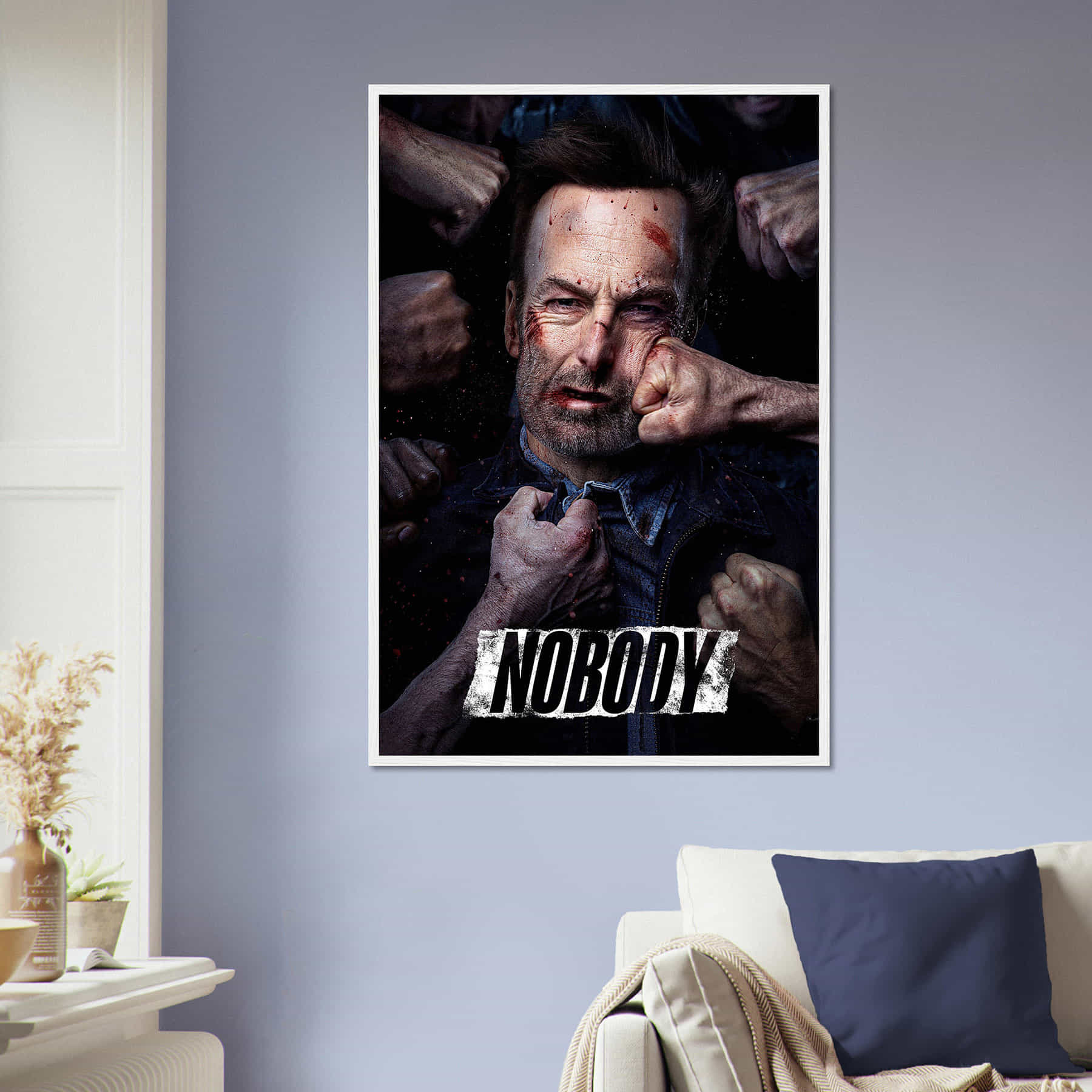 Nobody (2021) Movie Poster, Nobody Classic Movie Poster - Citiesbox