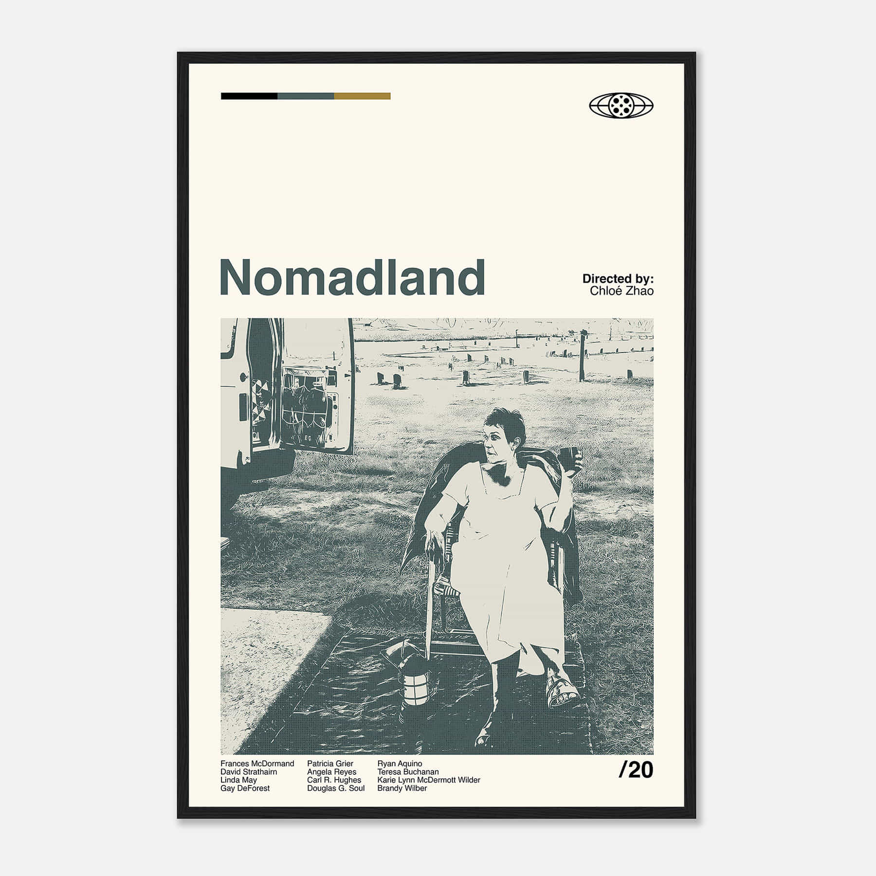 Nomadland Poster, Nomadland Movie, Nomadland Print - Citiesbox