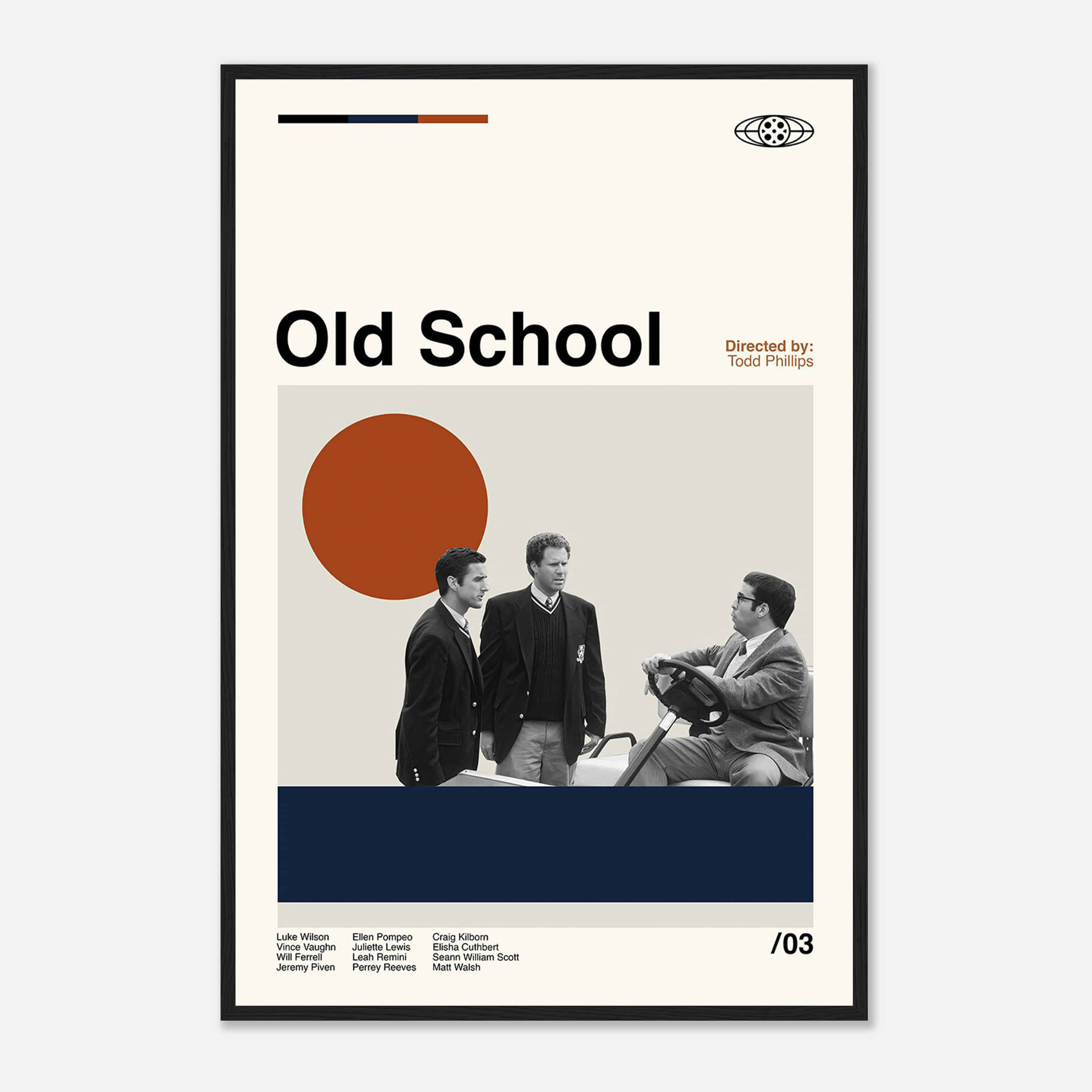 Old School Poster, Old School Movie Poster, Minimalist Art - Citiesbox