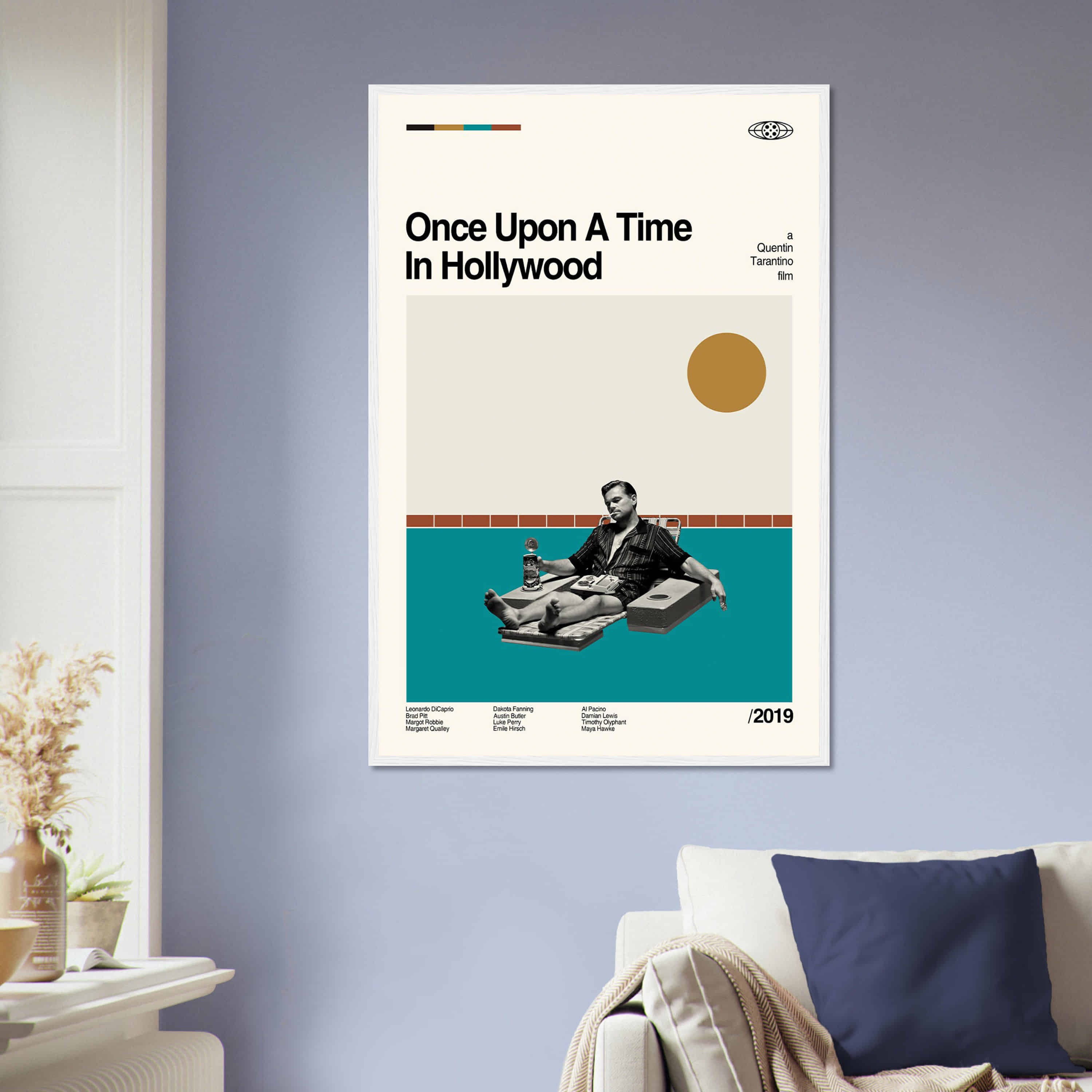 Once Upon a Time in Hollywood, Quentin Tarantino, Movie Poster - Citiesbox