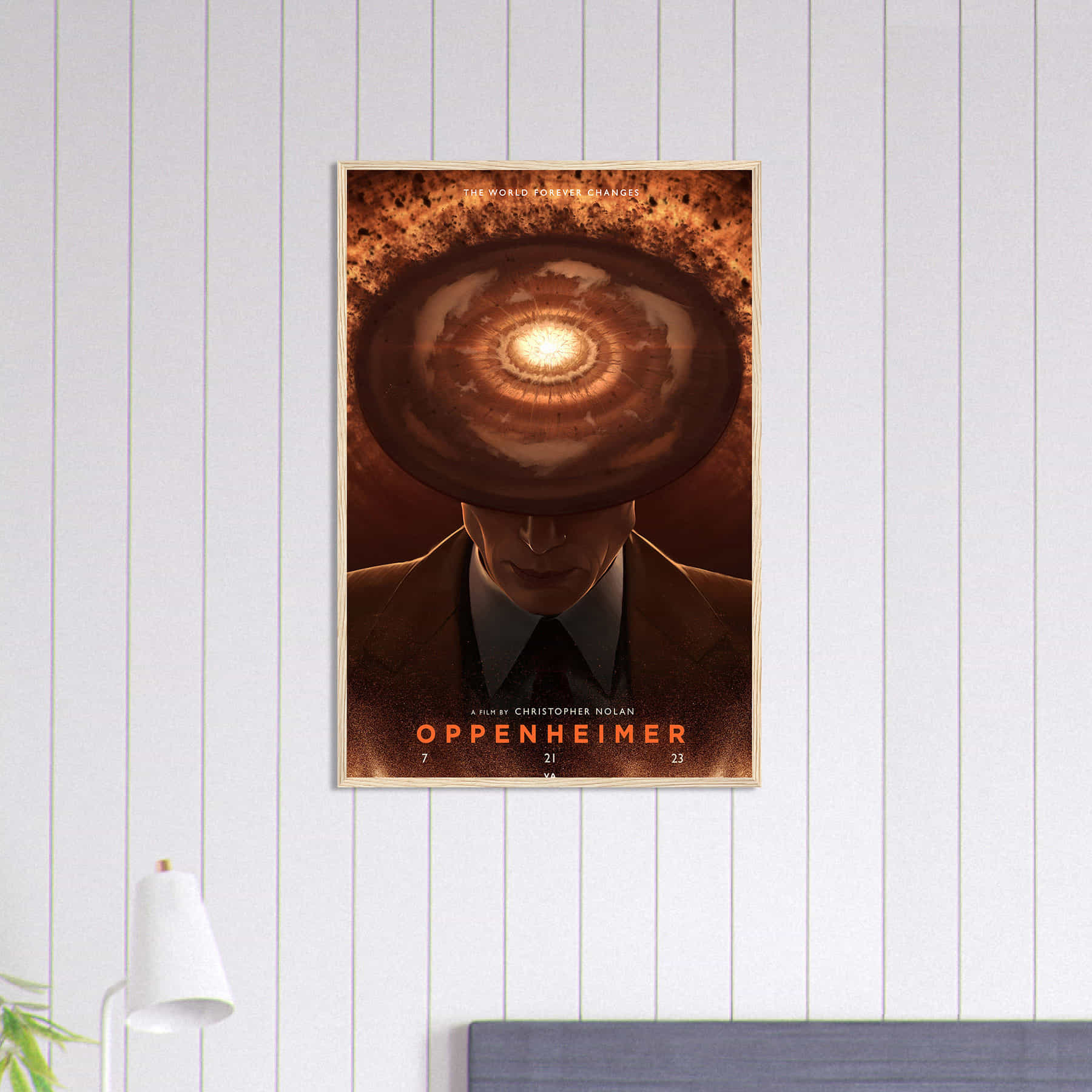 Oppenheimer Movie Poster, Cillian Murphy Classic Vintage Movie Poster ...