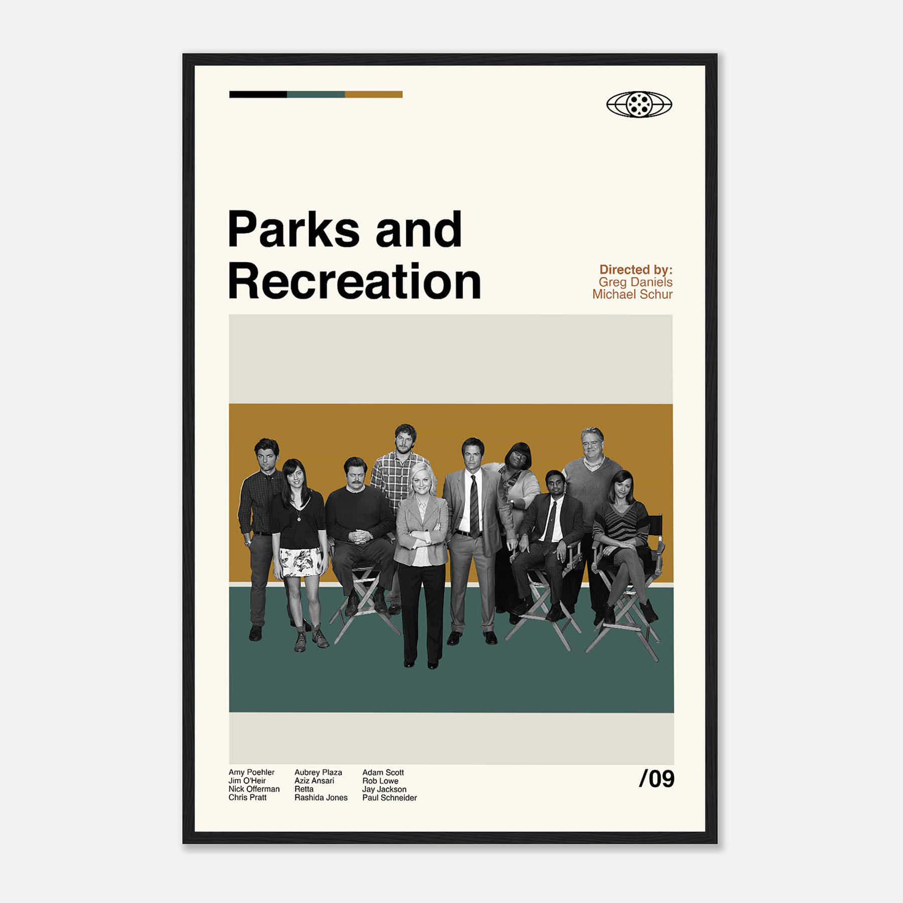 Parks And Recreation Tv Series Poster, Parks And Recreation, Retro ...