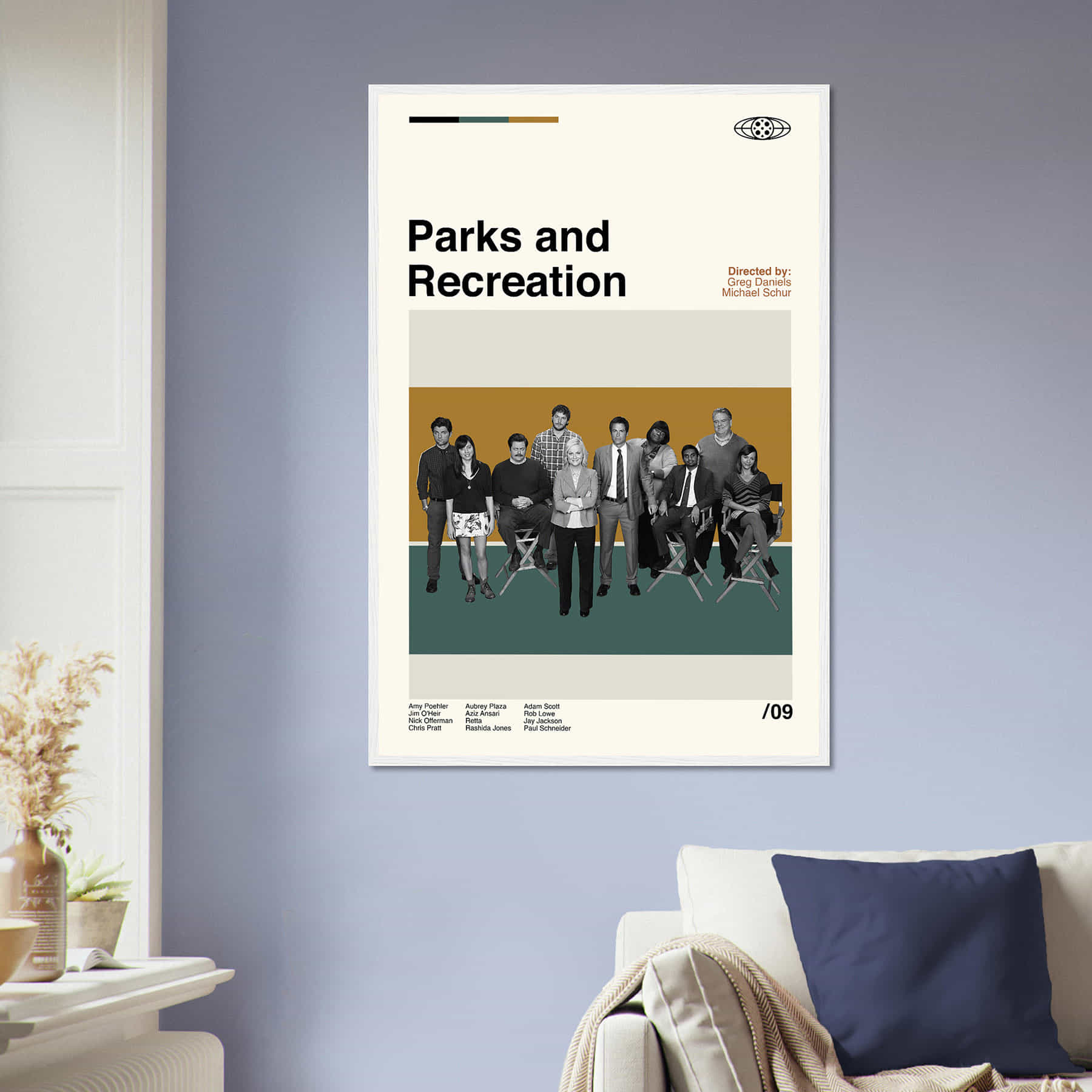 Parks And Recreation Tv Series Poster, Parks And Recreation, Retro ...