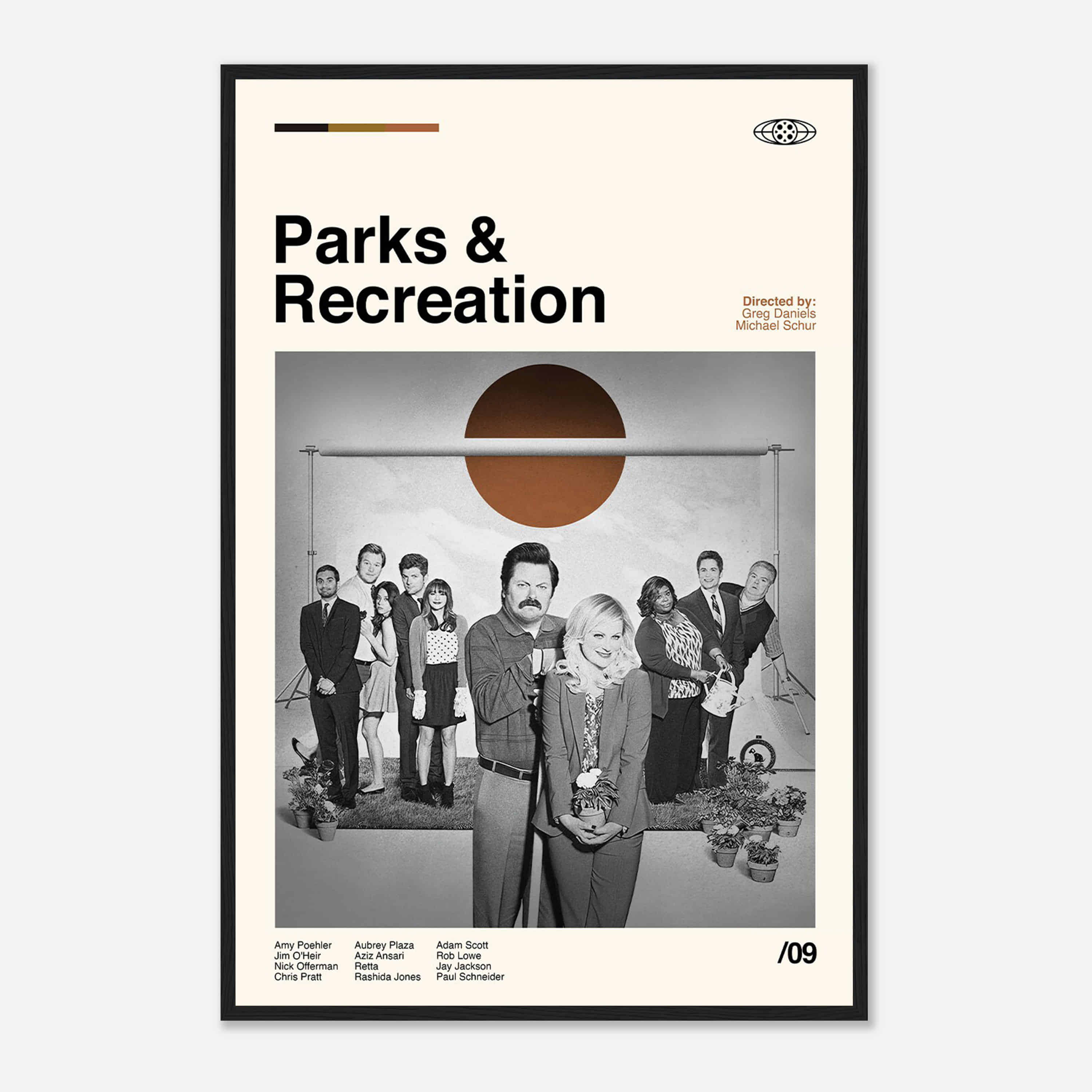 Parks & Rec Print, Parks and Recreation Retro, Retro Movie Poster ...