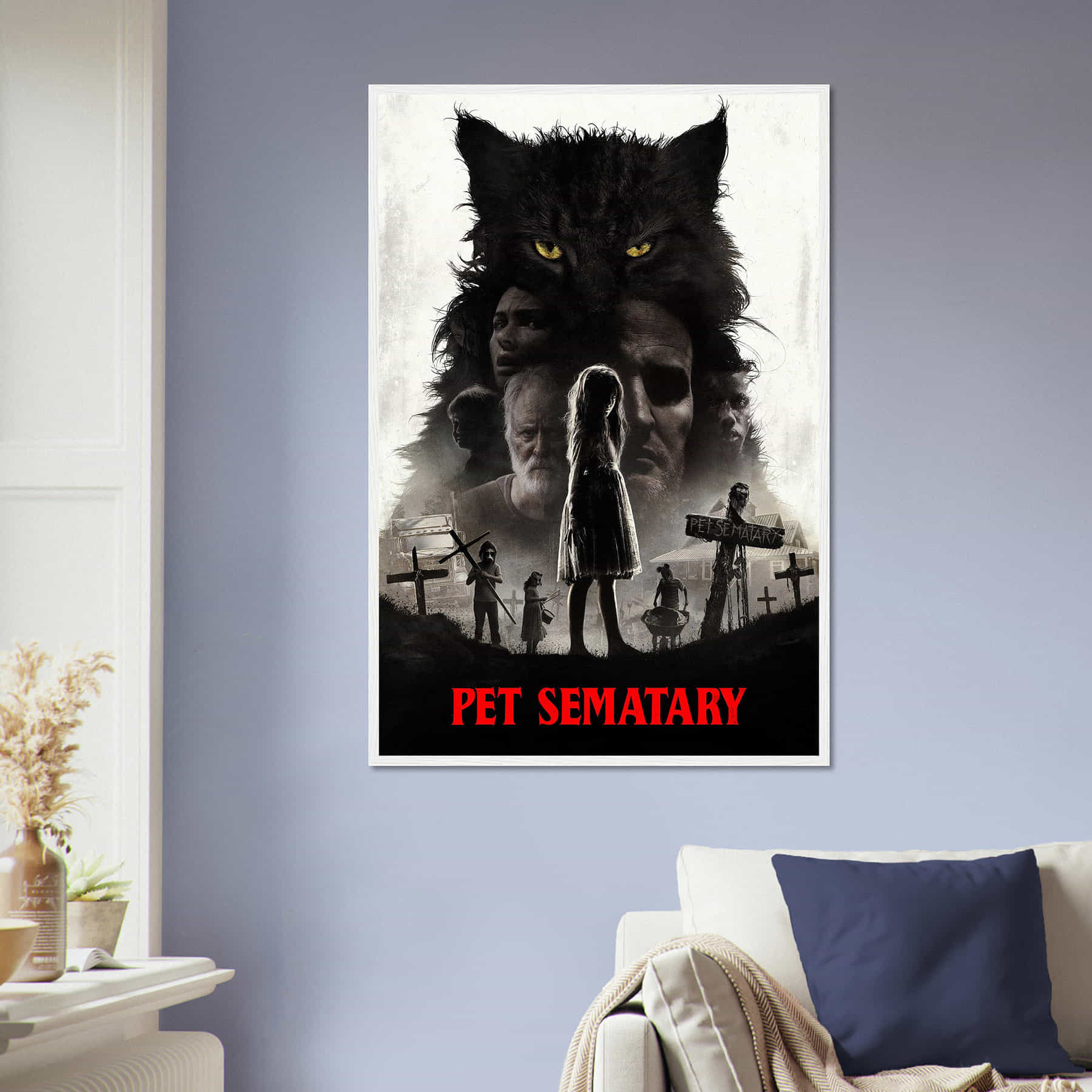 Pet Sematary Movie Poster, Pet Sematary Classic Horror Poster, Poster ...