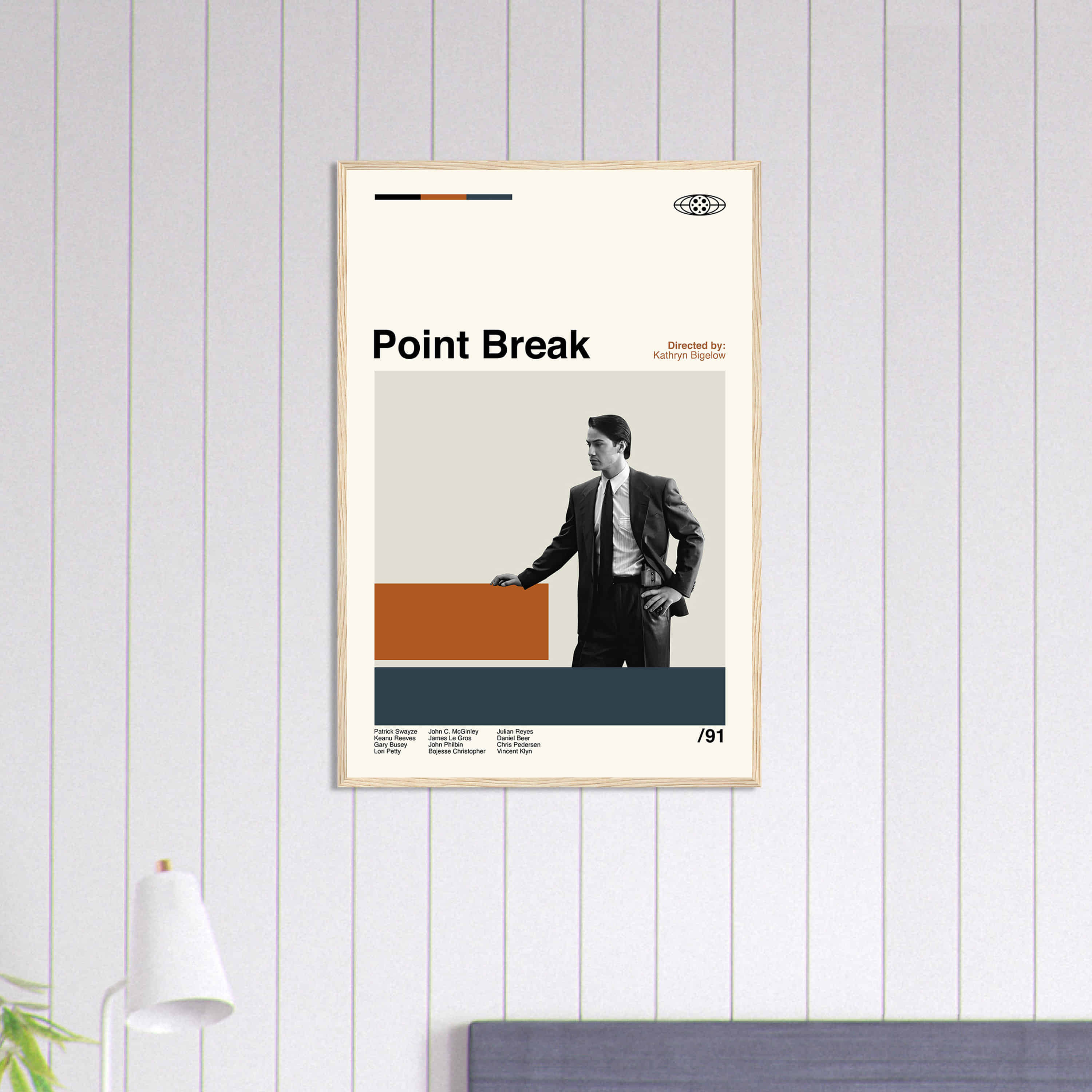 Point Break Movie Poster, Point Break Print, Wall Decor - Citiesbox
