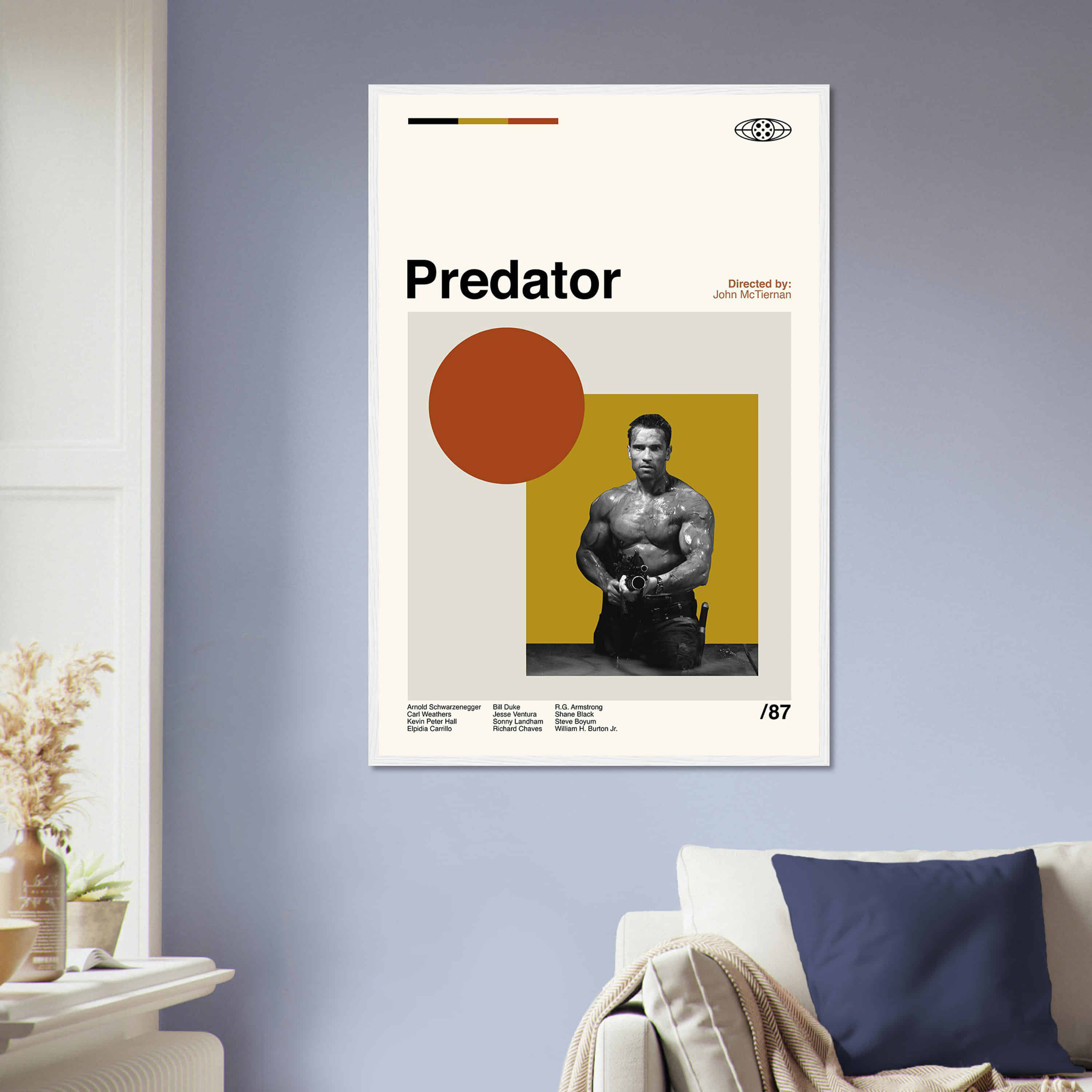 Predator Poster, John McTiernan, Minimalist Movie Poster - Citiesbox