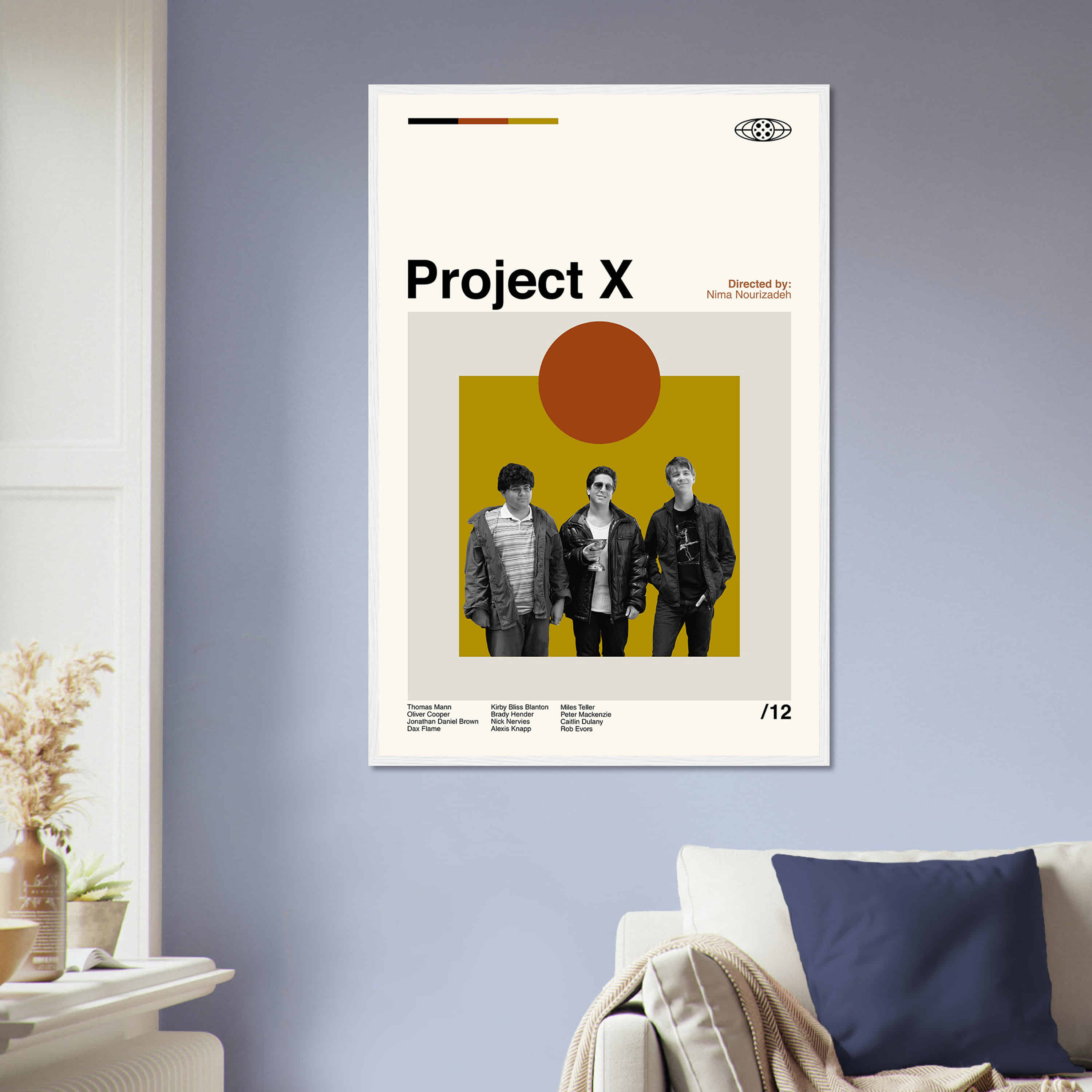 Project X Movie Poster, Project X Poster, Modern Art Print - Citiesbox